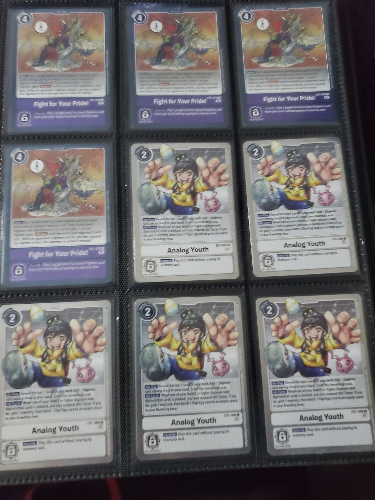 Digimon TCG Folder Various cards for Sale in Chula Vista, CA - OfferUp