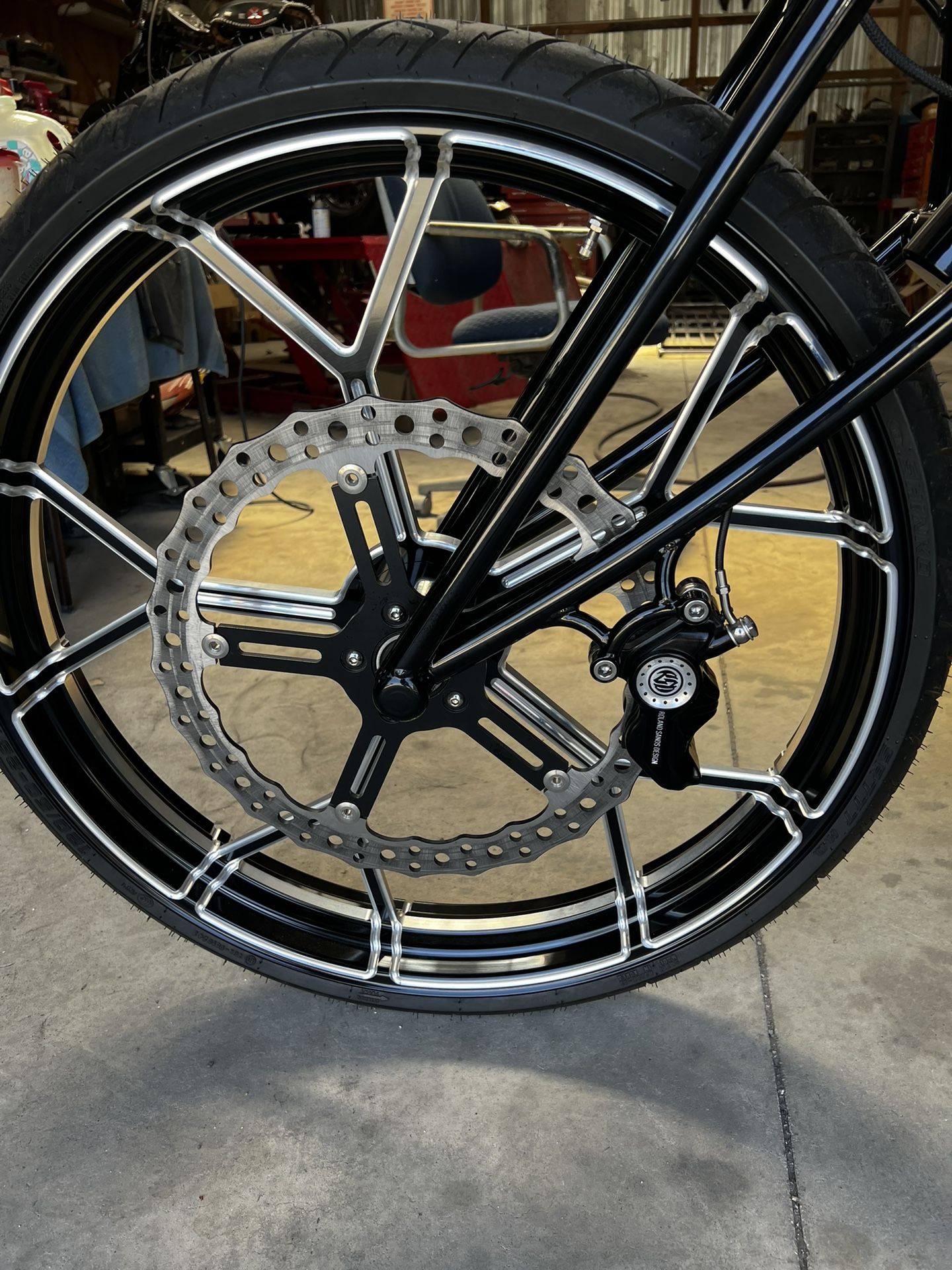 Custom Big Wheel Harley Chopper for Sale in Oak Glen, CA - OfferUp