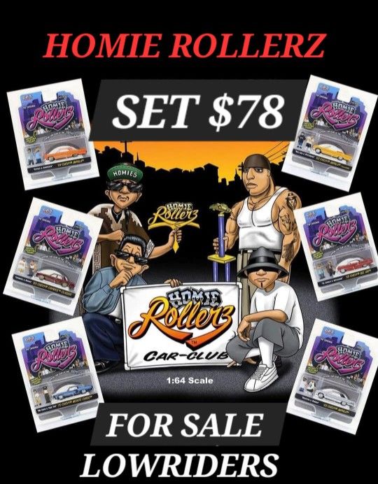 ORIGINAL 1/64 HOMIE ROLLERZ SET OF 6 for Sale in Oxnard, CA - OfferUp