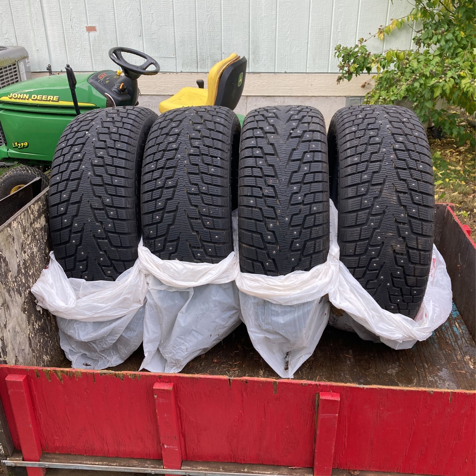 Practically New Unmounted Studded Tires for Sale in Bonney Lake, WA ...