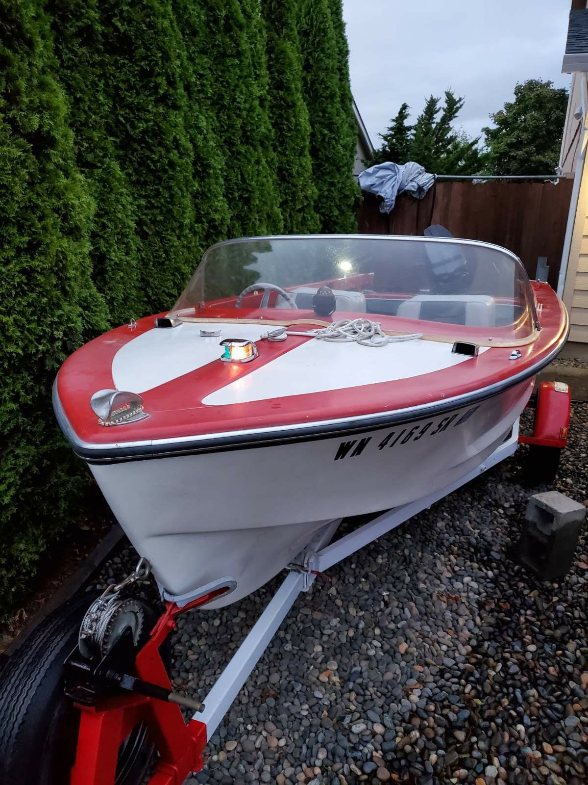 16ft Glasspar Avalon Runabout and trailer for Sale in Vancouver, WA ...