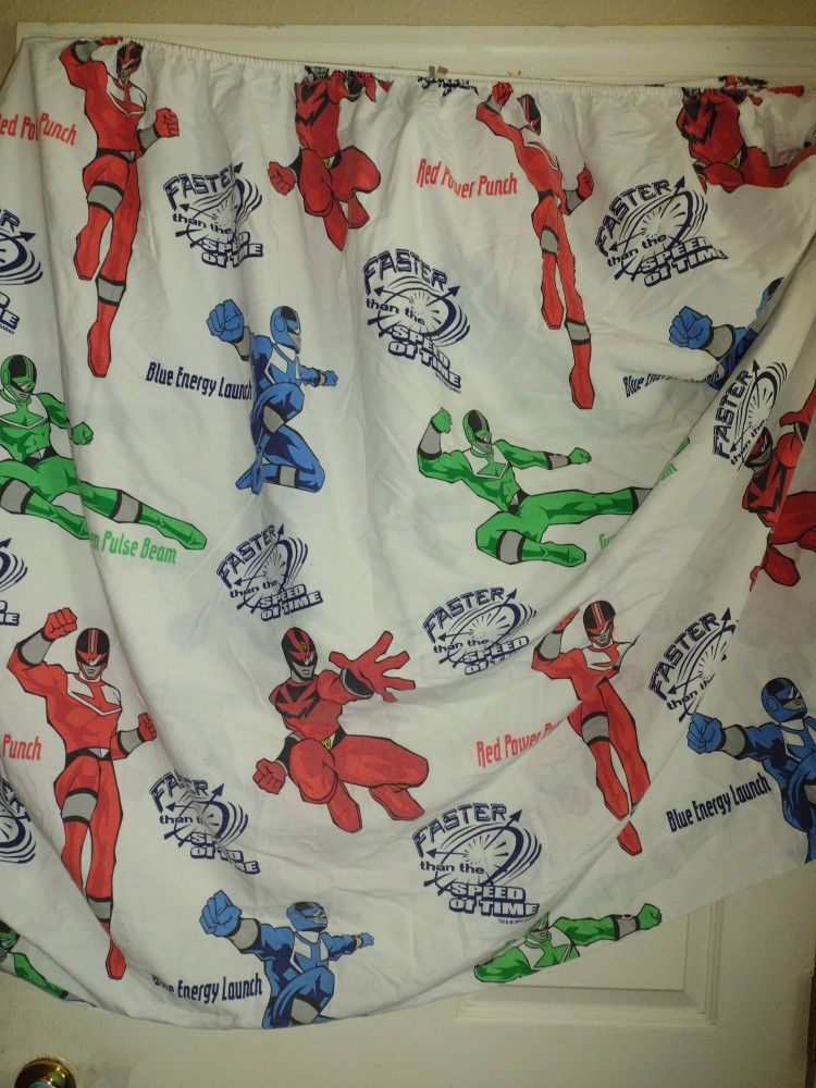 Power Ranger Twin Sheets