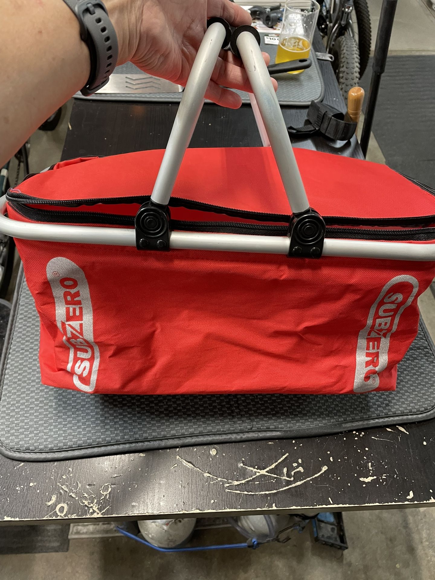 Sub Zero Aluminum Frame Soft Sided Collapsible Cooler for Sale in ...