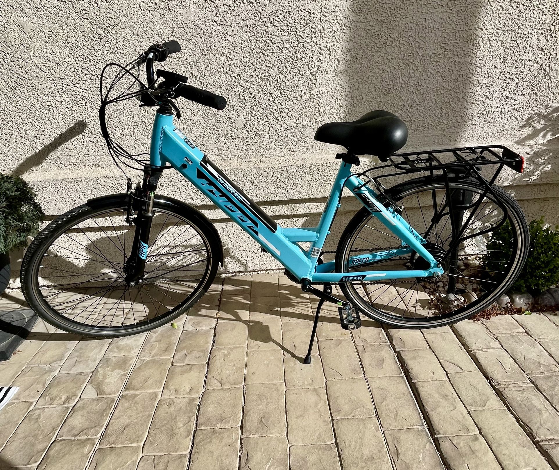 Hyper E-Ride Electric Bike, 36 Volt Battery, 700C Wheels, Blue for Sale ...
