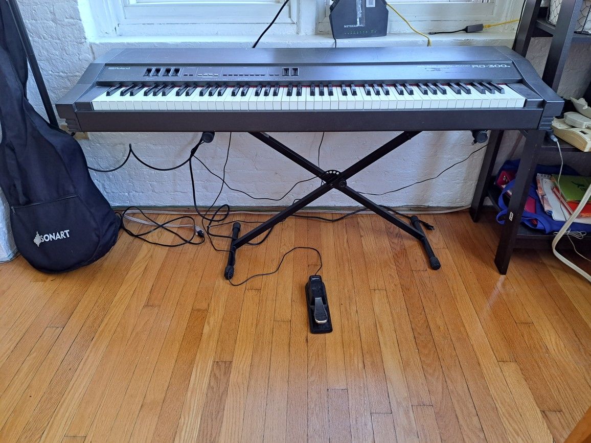 Roland Digital Piano RD-300s + Pedal + Stand for Sale in Chicago, IL ...