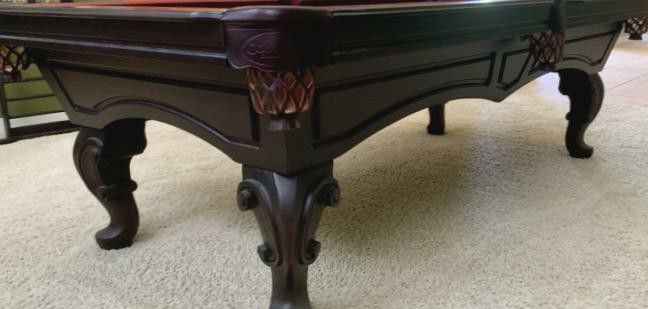 Connelly 8 Foot Coronado Old World Mahagony Finish Pool Table for Sale ...