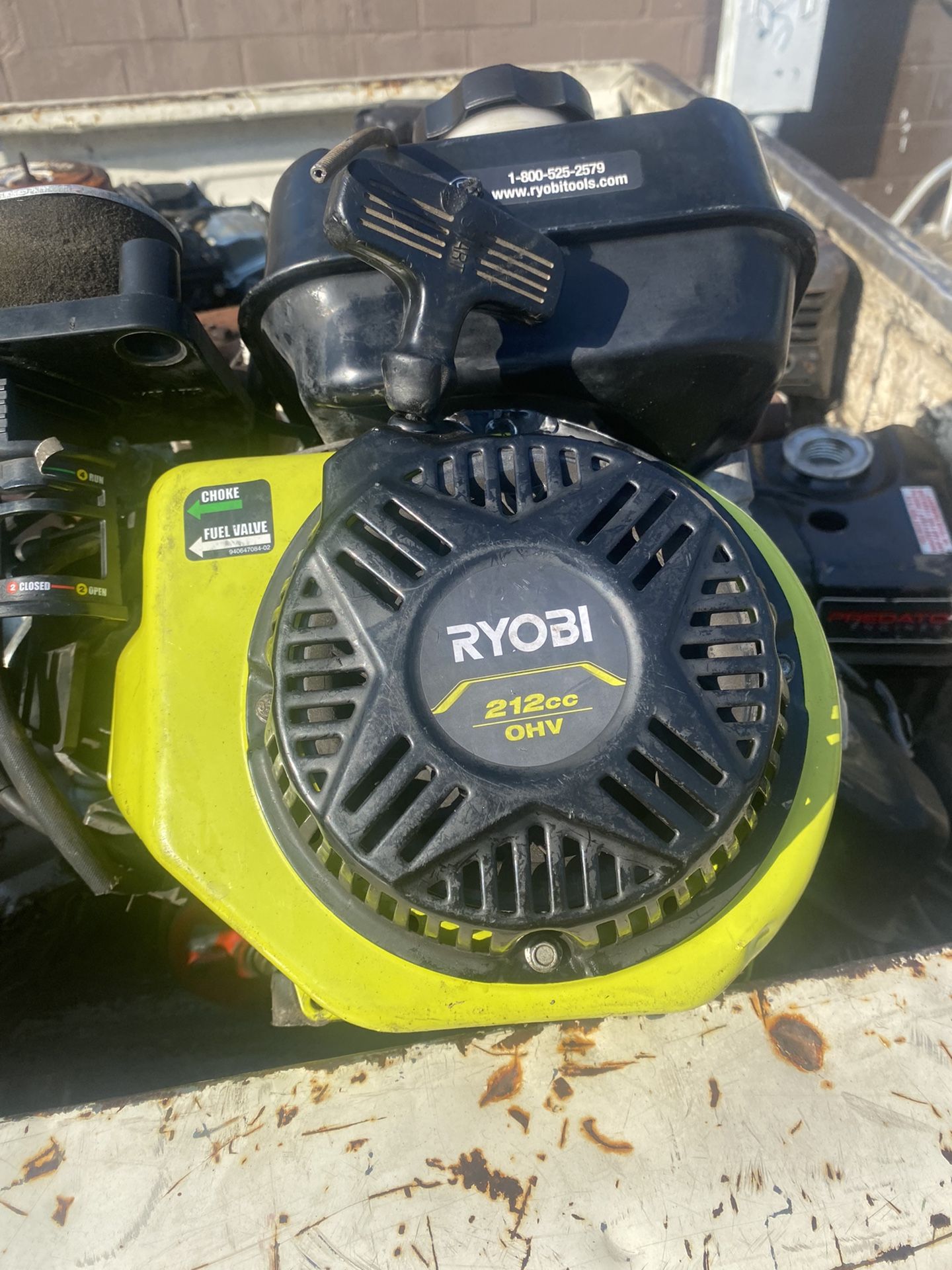 Ryobi engine 212 ((. Cc for Sale in Westminster, CA - OfferUp