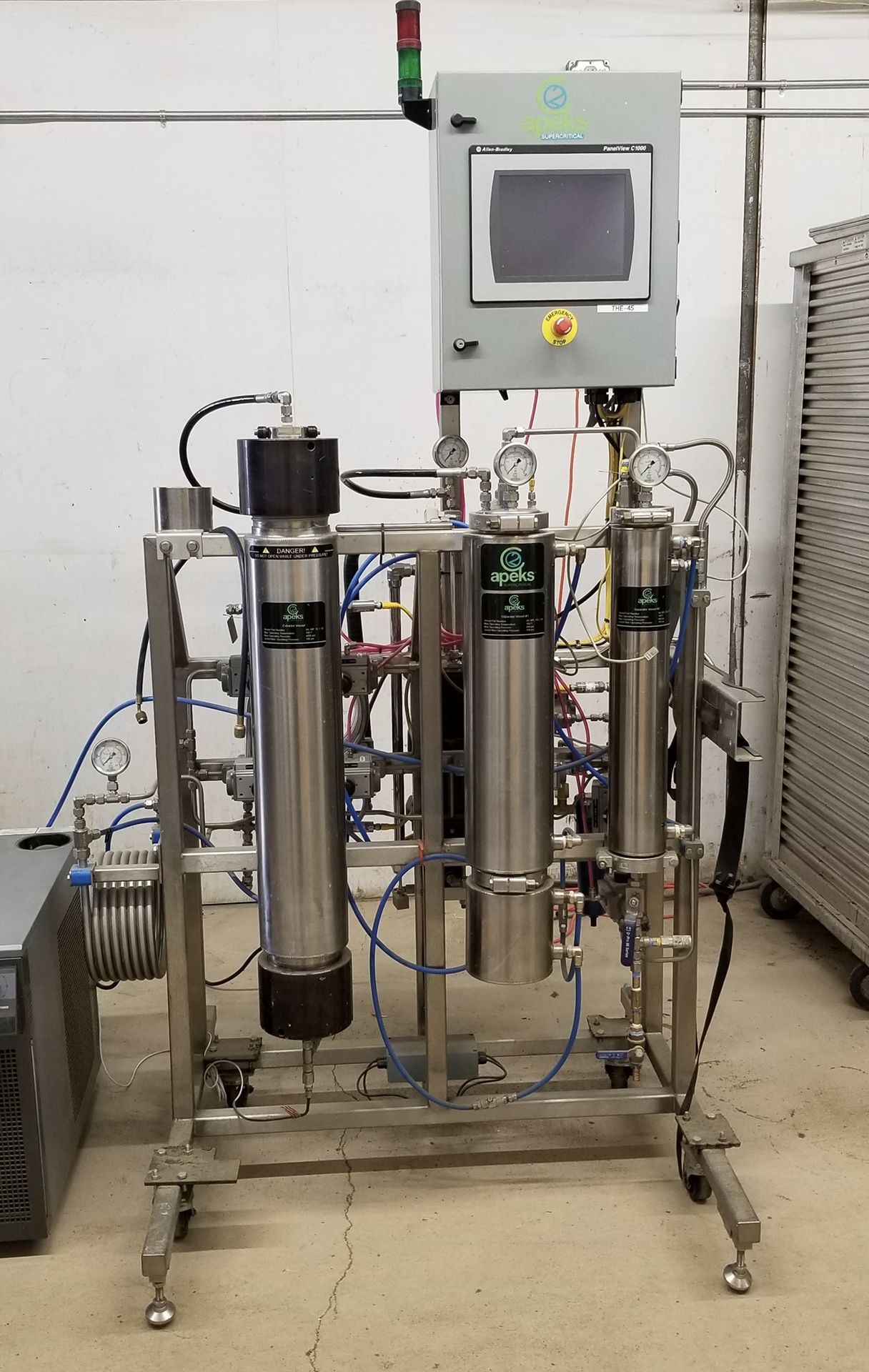 Apeks 5L 5000 psi CO2 Supercritical Extractor with extras (UL certified) Turn Key for Sale in ...