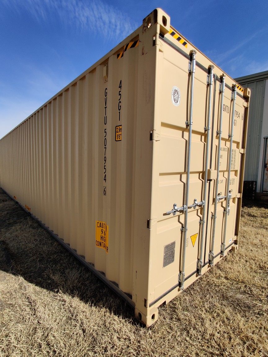 NEW 40HC One Trip Shipping Containers For Sale for Sale in Houston, TX ...