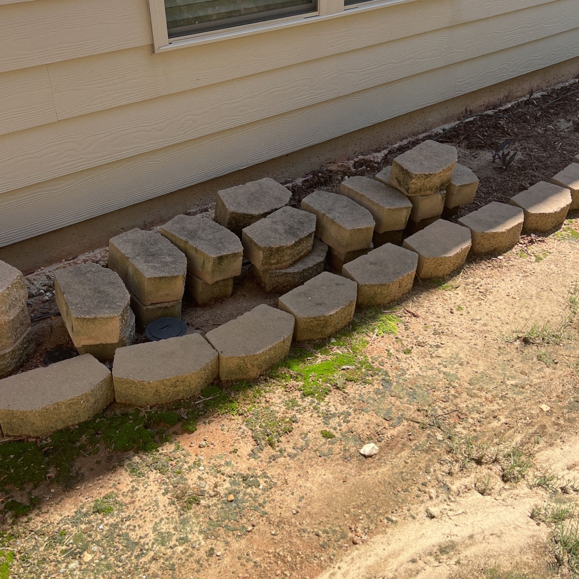 52 Pieces Of Garden Blocks. for Sale in Loganville, GA - OfferUp