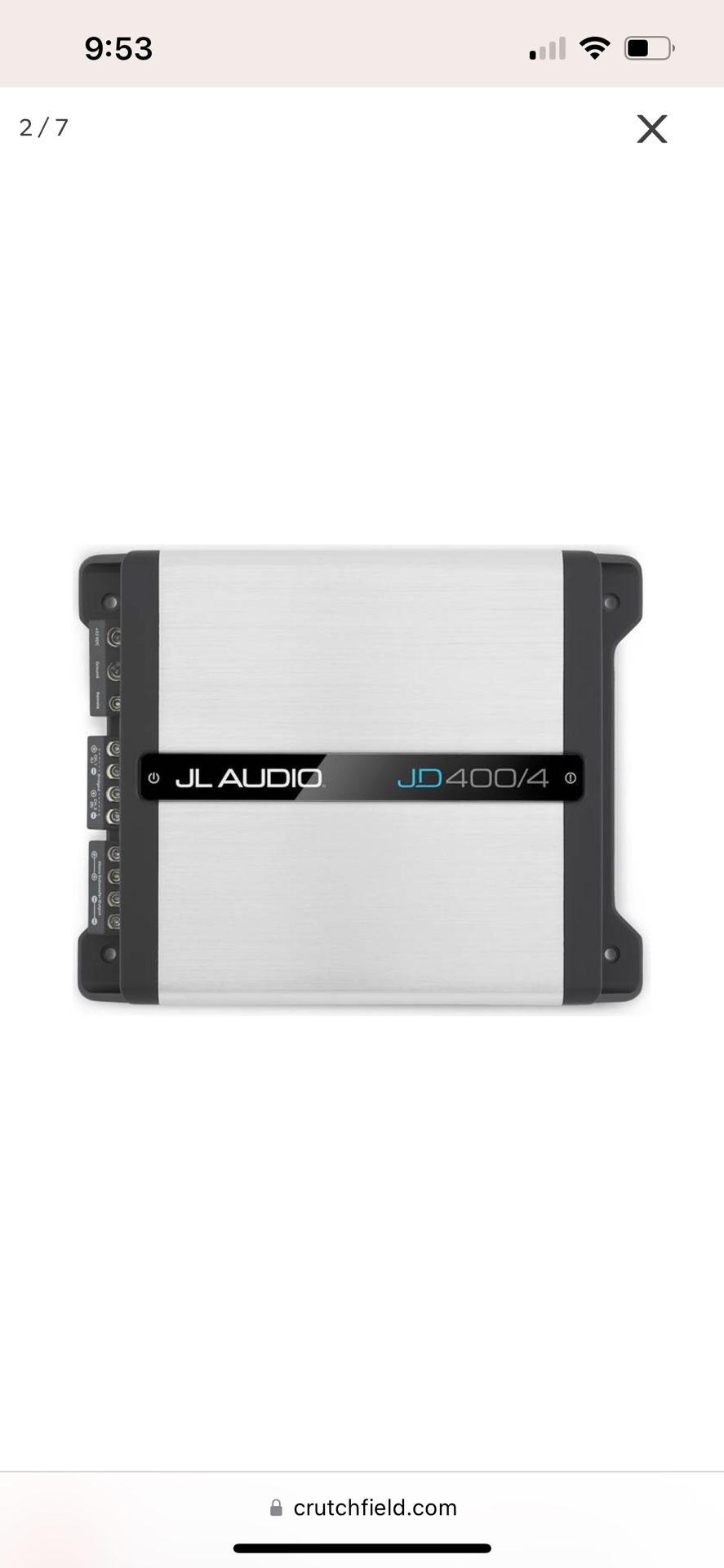 brand new 3 jl audio 4 channel amps for Sale in Salinas, CA - OfferUp