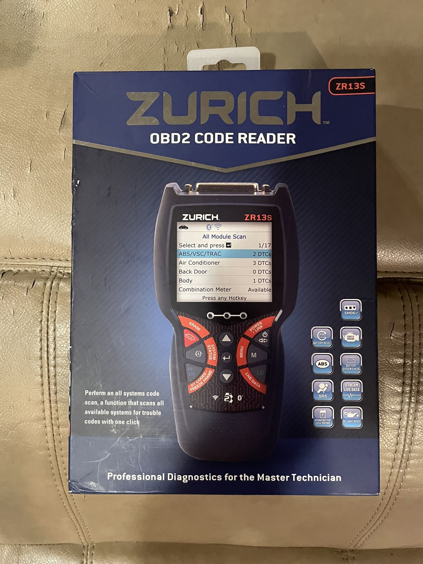 Zurich ZR13s OBD2 Code Reader / Scanner for Sale in Fort Worth, TX ...