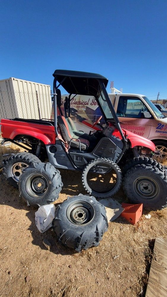 2008 4x4 Yamaha Rhino 4,800 Works Pink Slip In Hand for Sale in Apple ...