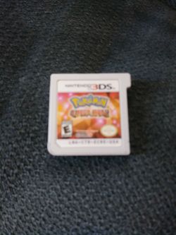 Pokemon Omega Ruby Cartridge