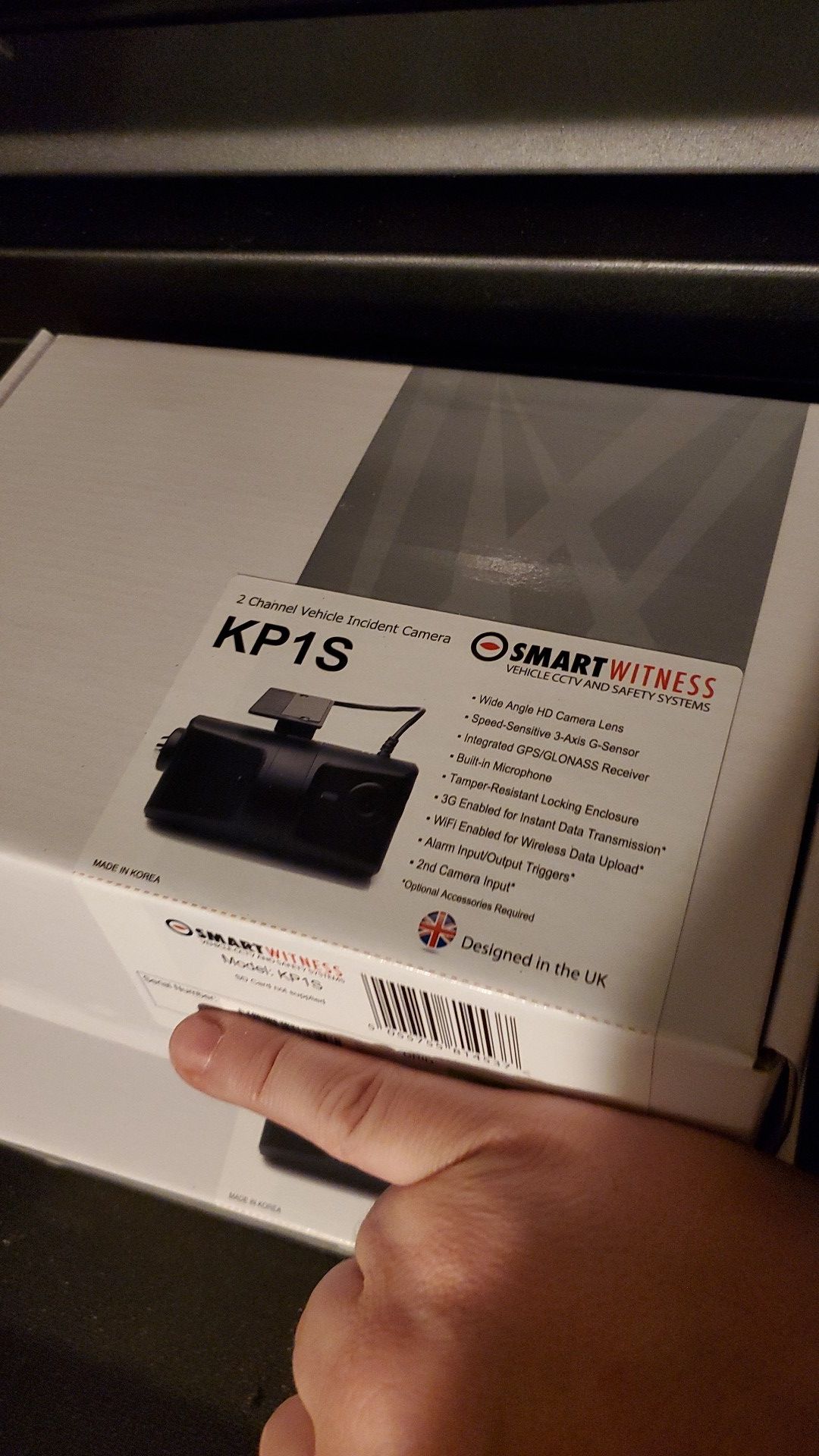 Smart Witness KP1S dash cam with rear facing camera upgrade for Sale in ...