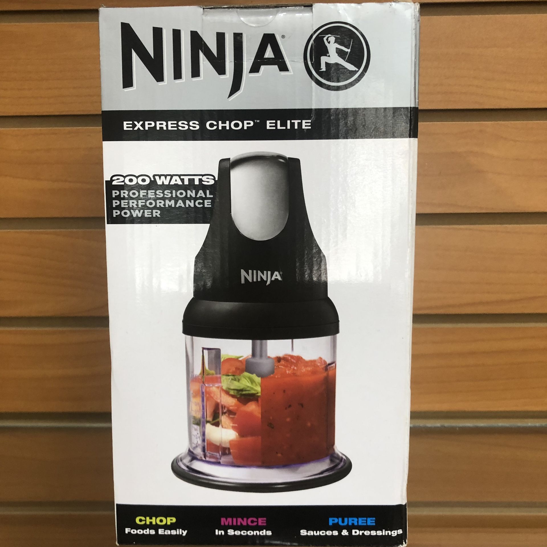 Ninja Food Chopper Express Chop with 200-Watt, 16-Ounce Bowl for ...