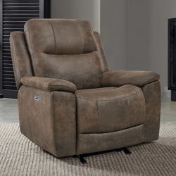 Barcalounger fabric power recliner with power headrest store
