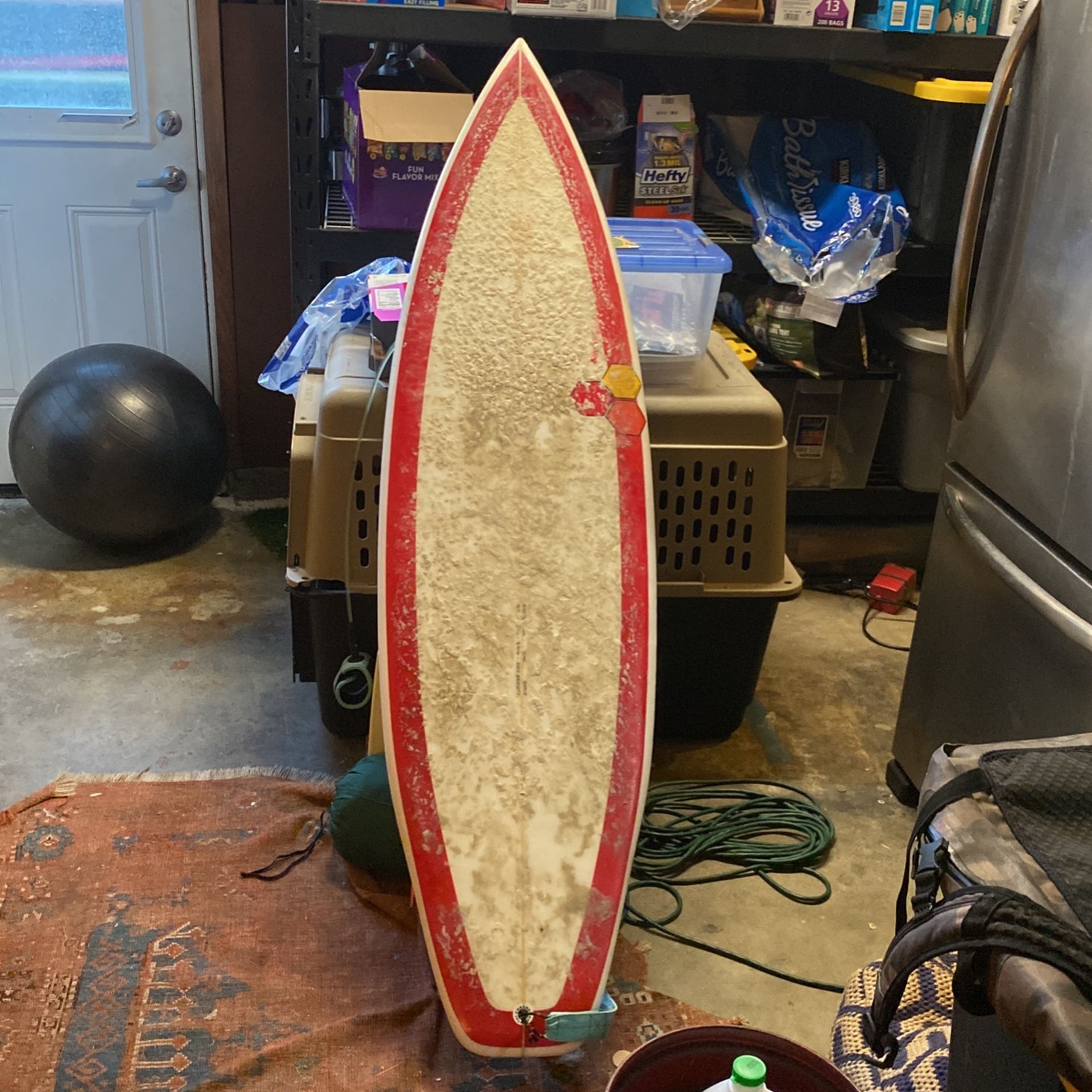 Al Merrick Channel Islands Red Beauty Surfboard for Sale in Dana Point ...