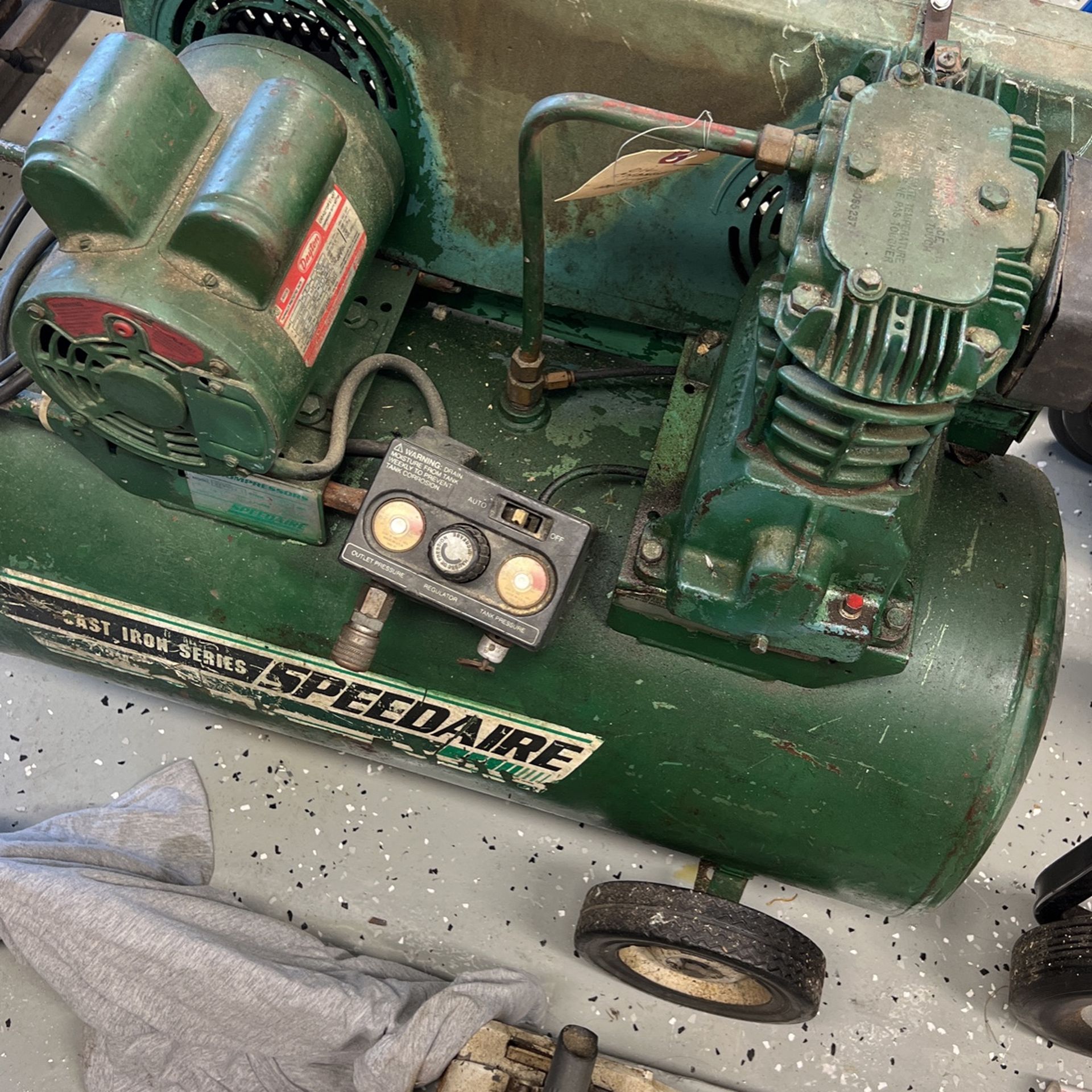 Speedaire Dayton Compressor for Sale in Pompano Beach, FL - OfferUp