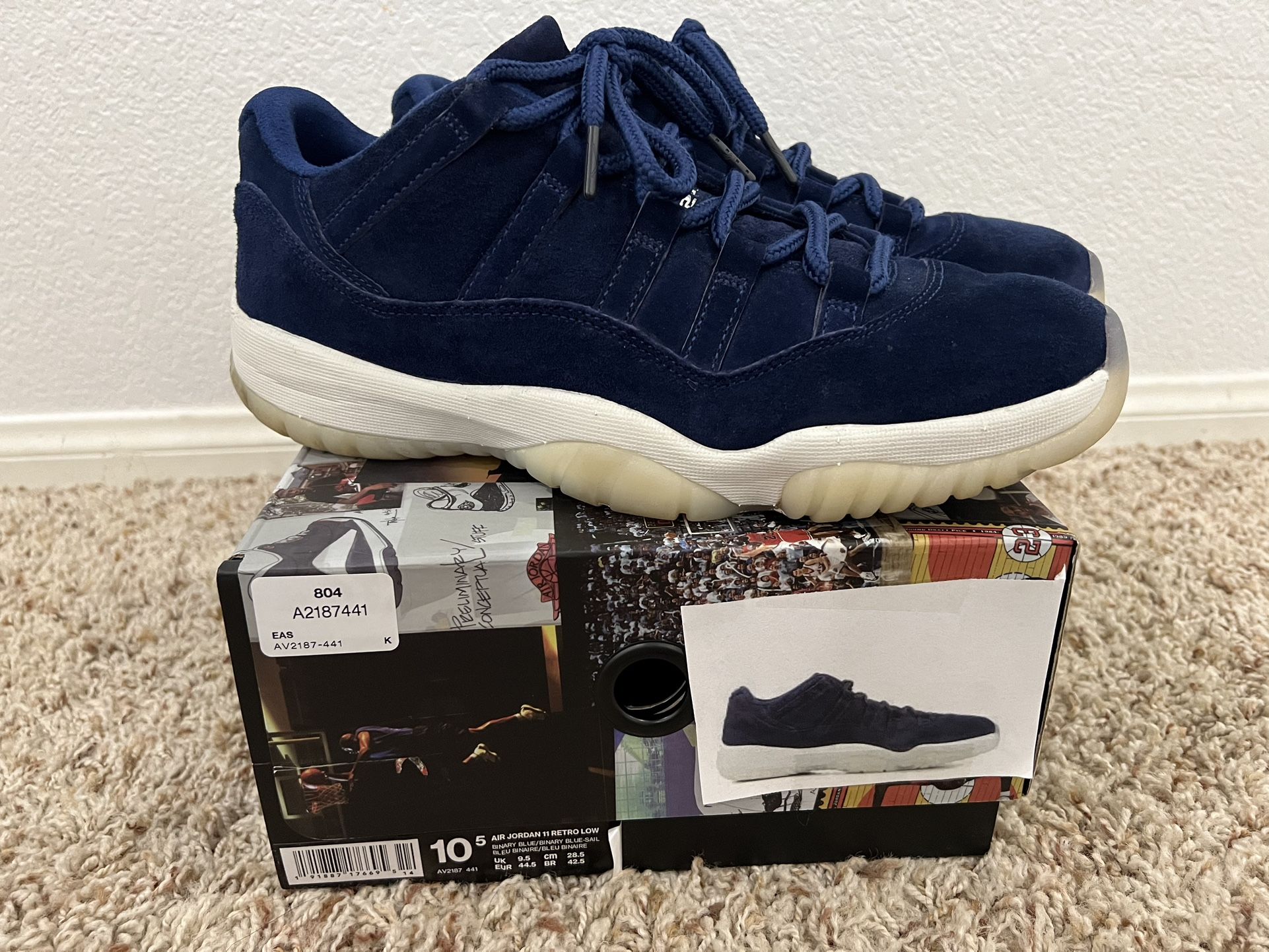 Jordan 11 Low Jeter Respect Size 10.5 for Sale in Las Vegas, NV - OfferUp
