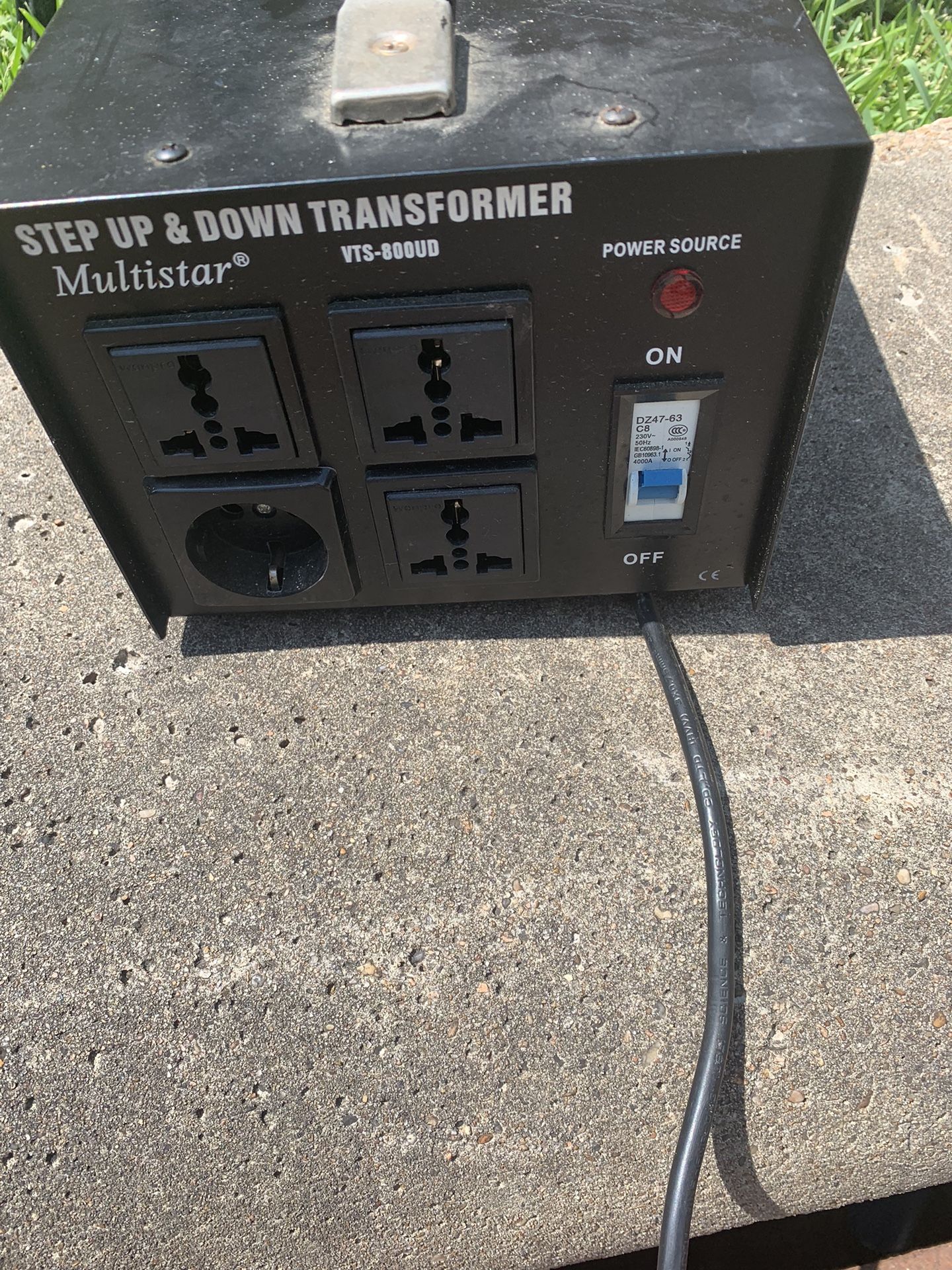 2- Multistar Step Up and Down Transformer Converter VTS-800 UD for Sale ...