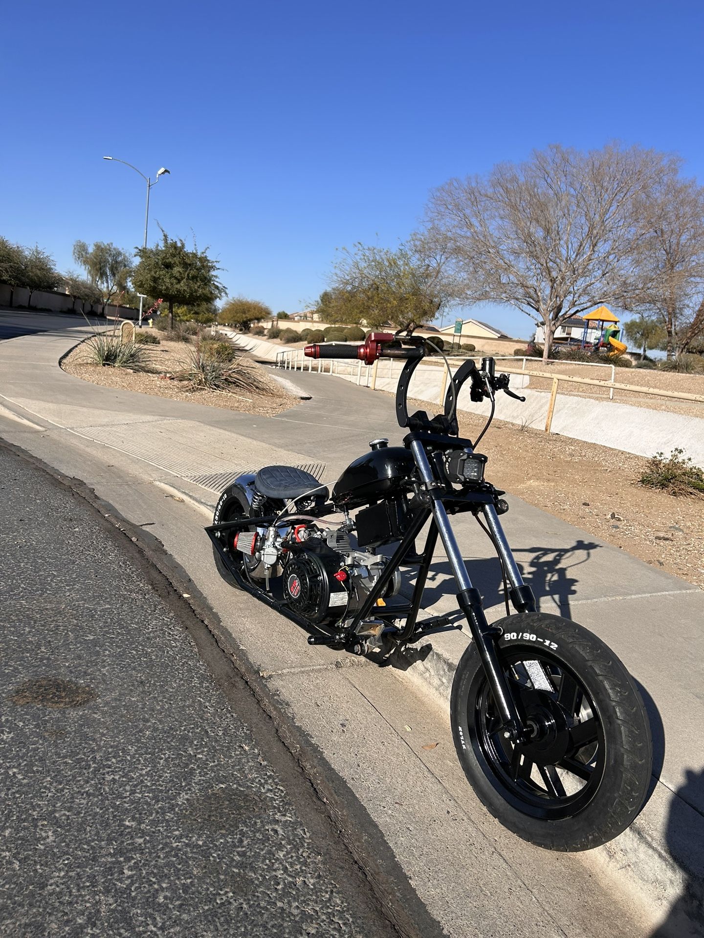 Stretched Mini Chopper for Sale in El Mirage, AZ - OfferUp