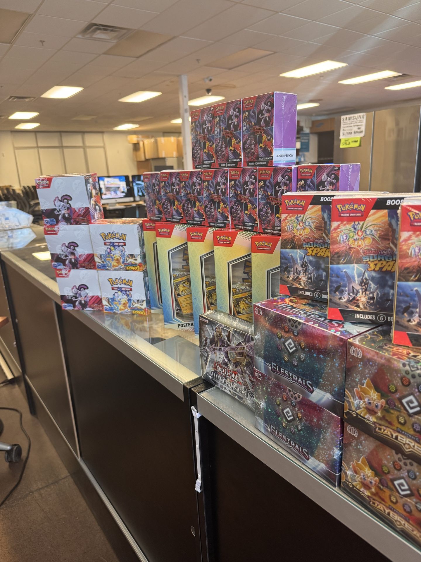 Huge Pokemon Restock Yu-Gi-OH! And Elestrals Open Everyday for Sale in ...
