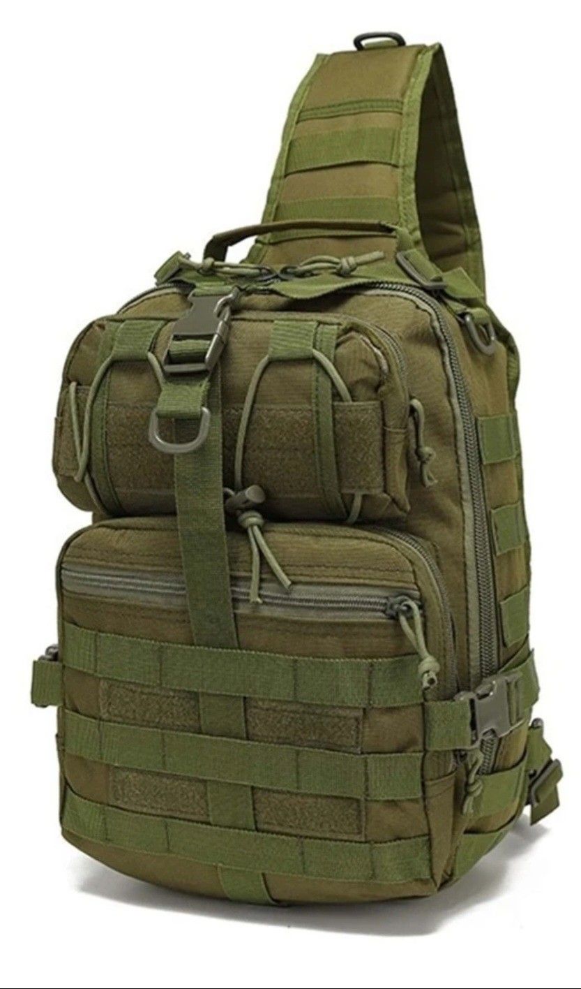 EcoGear FX XGear Tactical Sling Bag Military Pack Single Shoulder ...
