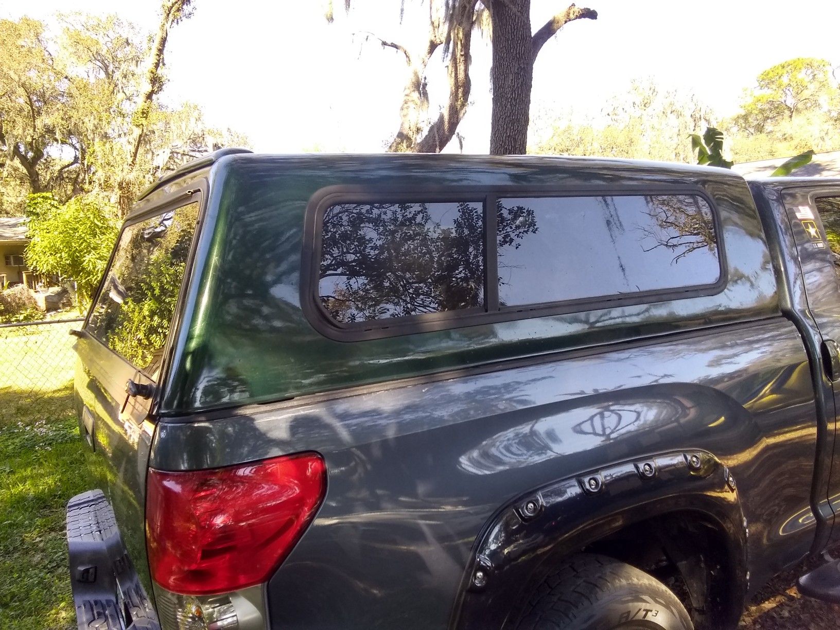 Truck topper camper shell Cap Toyota tundra -07 -13 $599 OBO 6.5 ft bed ...