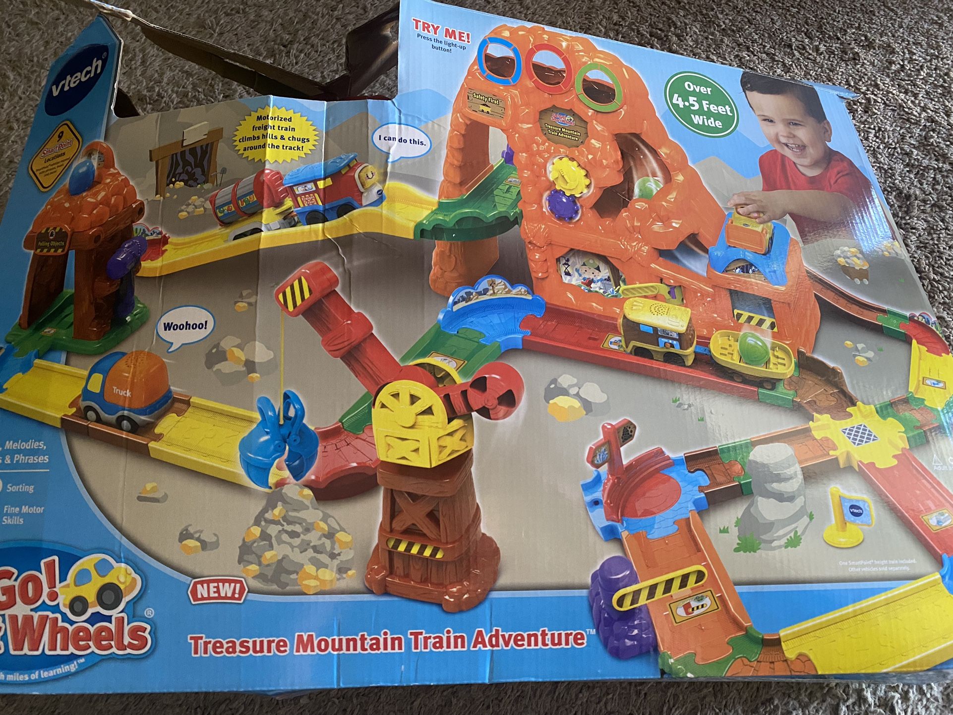 Go! Go! Smart wheels Treasure Mountain Train adventure for Sale in ...