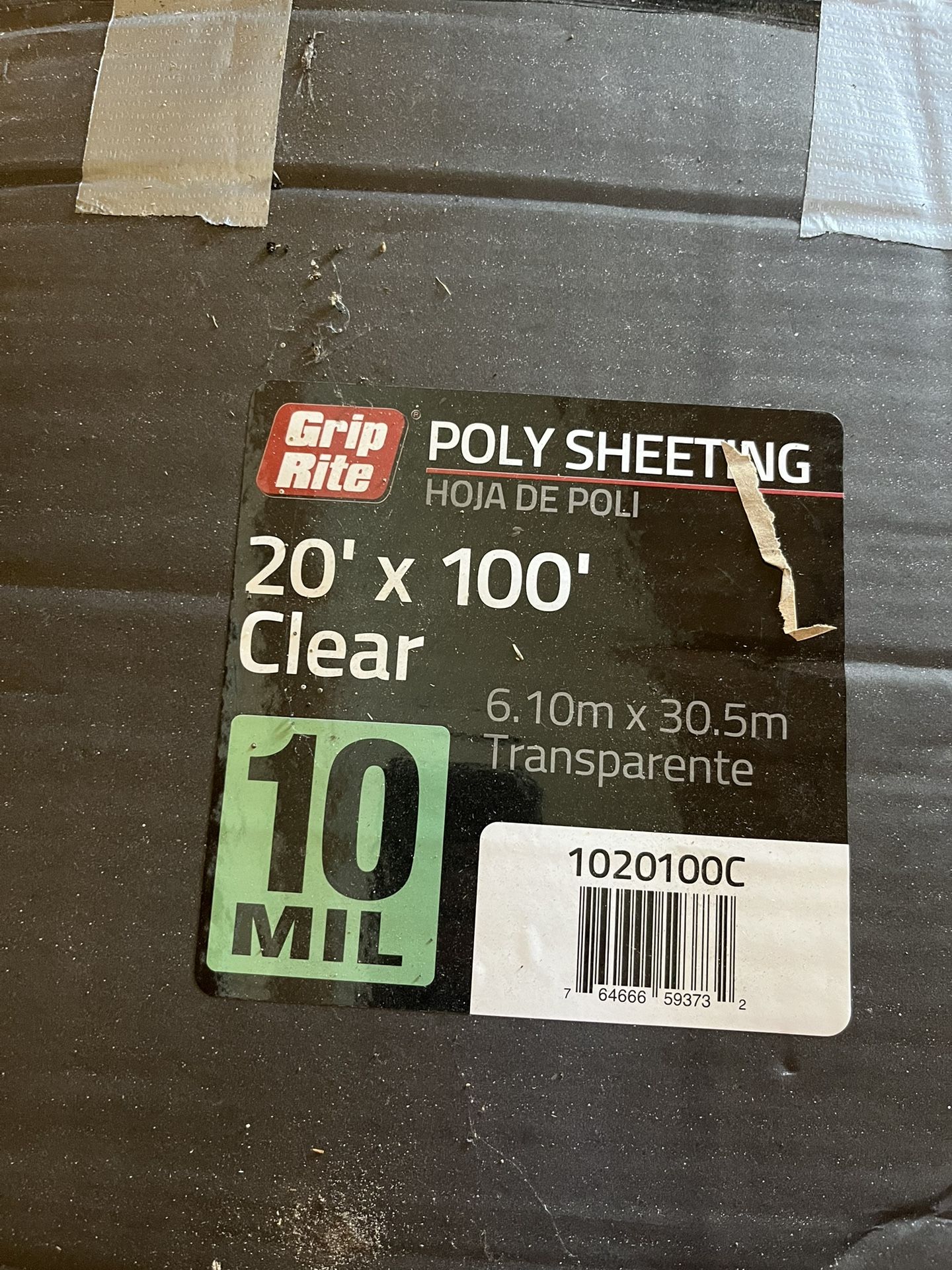 10 Mil Poly Sheeting for Sale in Buckley, WA - OfferUp