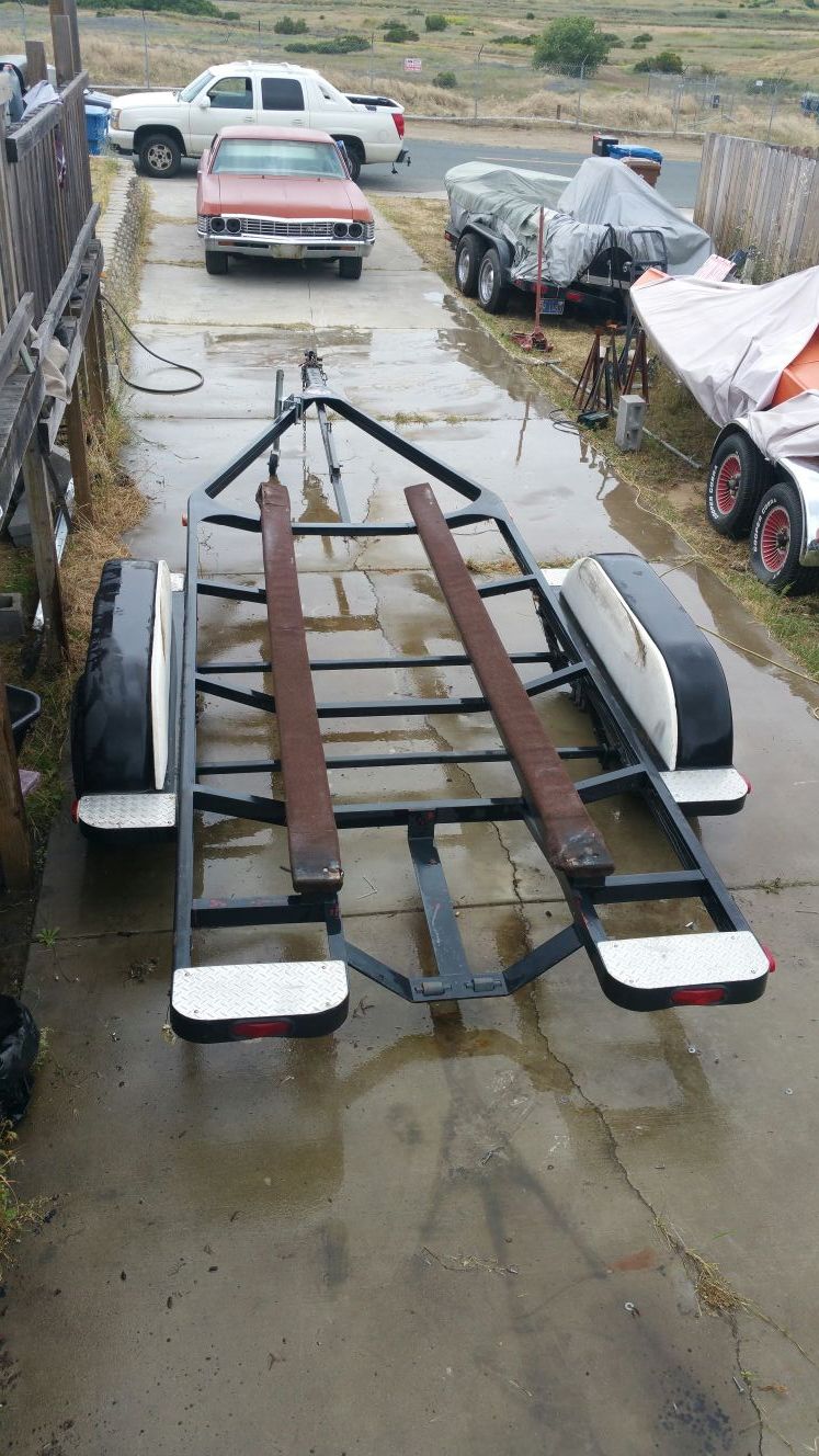 Tandem V-drive trailer or car carrier for Sale in Antioch, CA - OfferUp