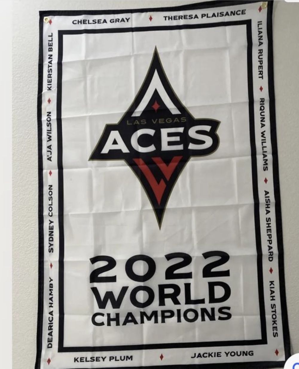 Las Vegas Aces WNBA Championship 2022 Replica Banner for Sale in Las ...