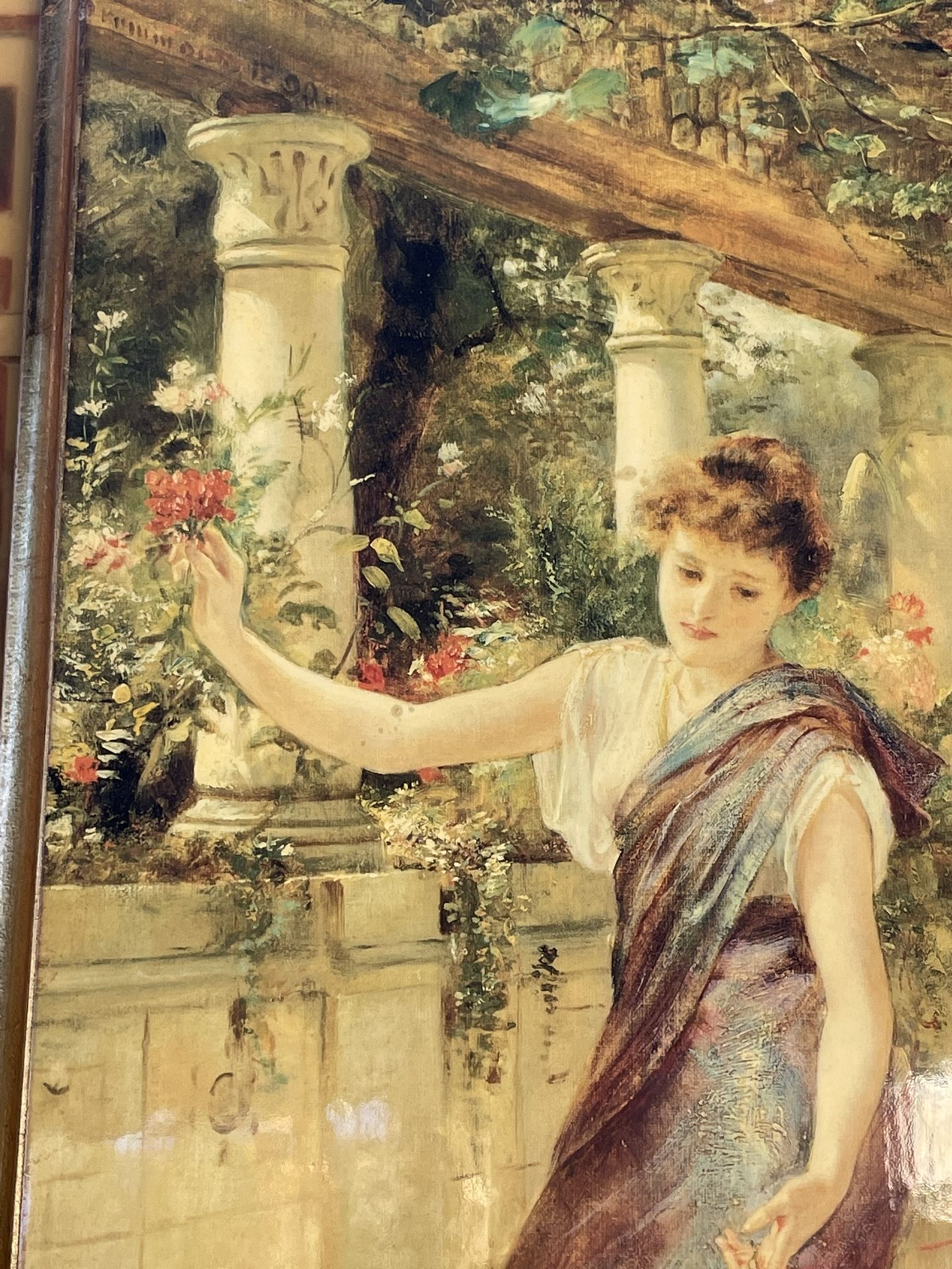 Beautiful Roman / Greek Lady In Her Garden for Sale in Chino Hills, CA ...