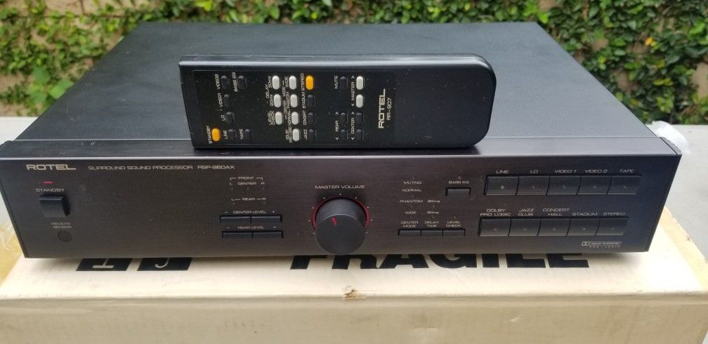 Rotel RSP-960AX Control Surround Sound Pre-Amplifier ( Like New ...