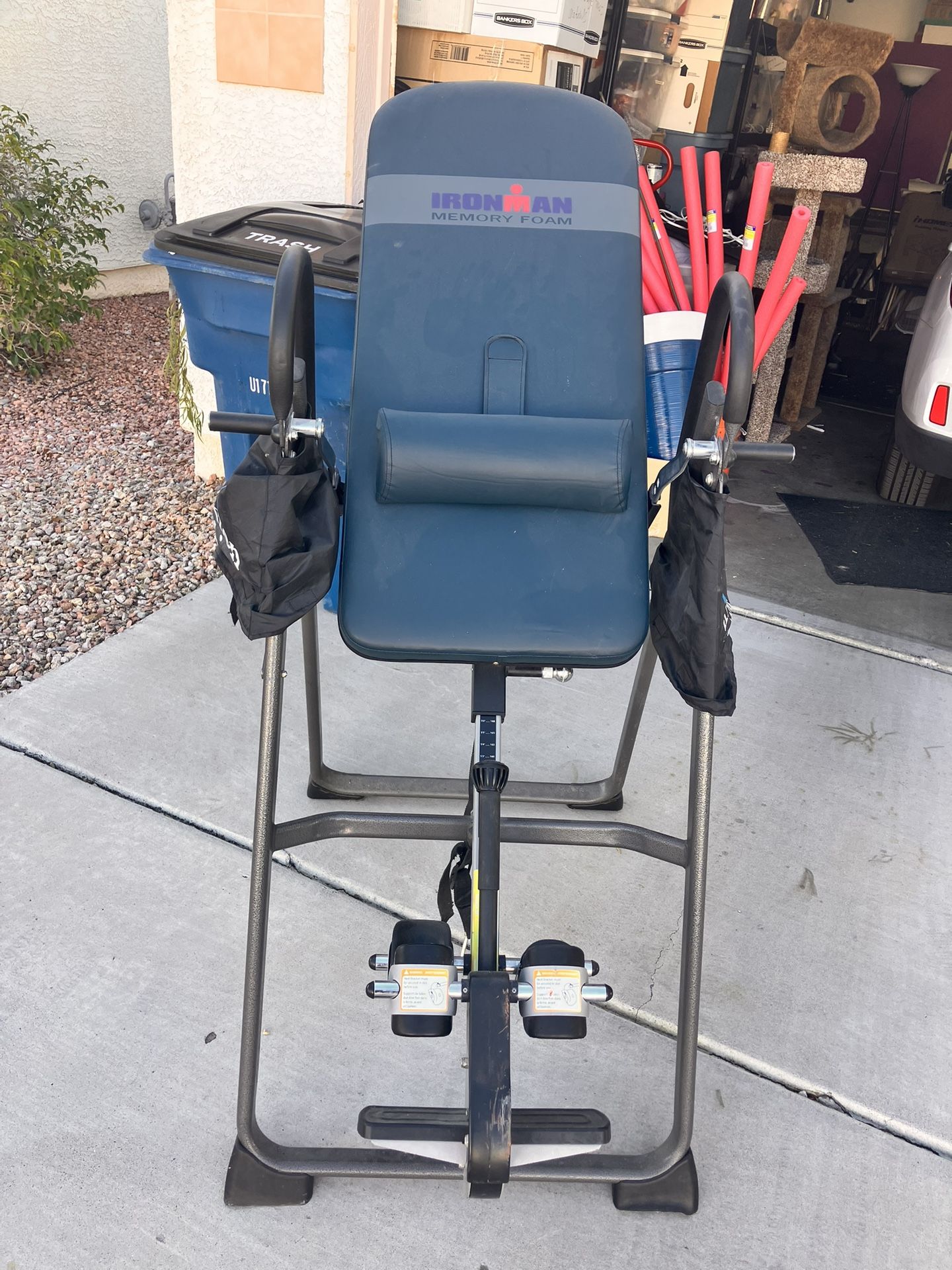 Ironman Memory foam Inversion Table for Sale in Las Vegas, NV - OfferUp