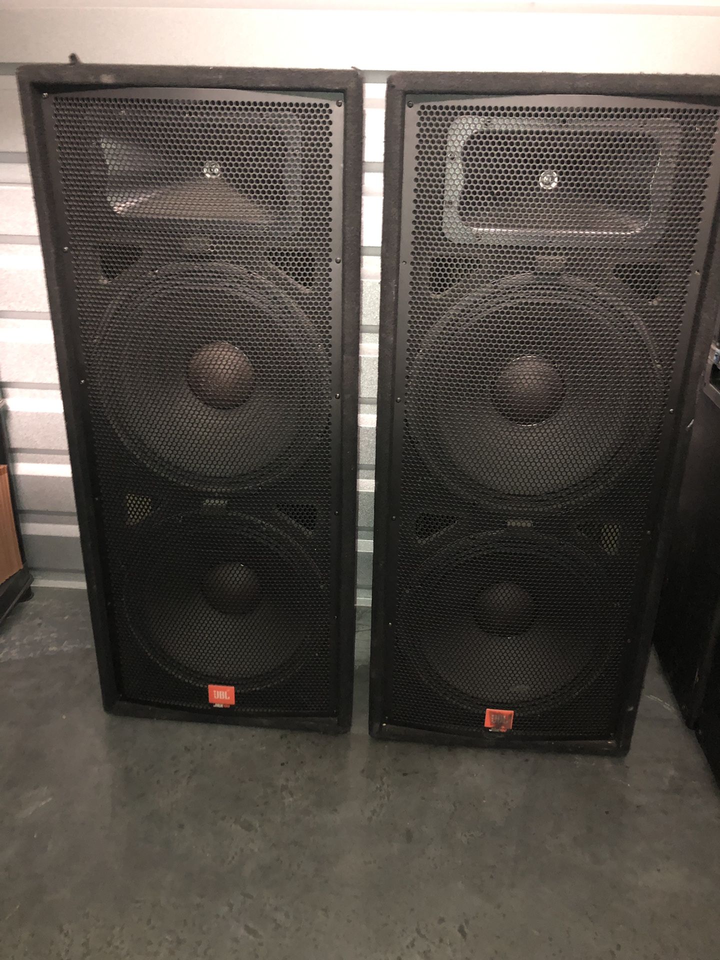 2 JBL JRX100 Series JRX125 2-Way Pro Loud-Speaker System for Sale in ...