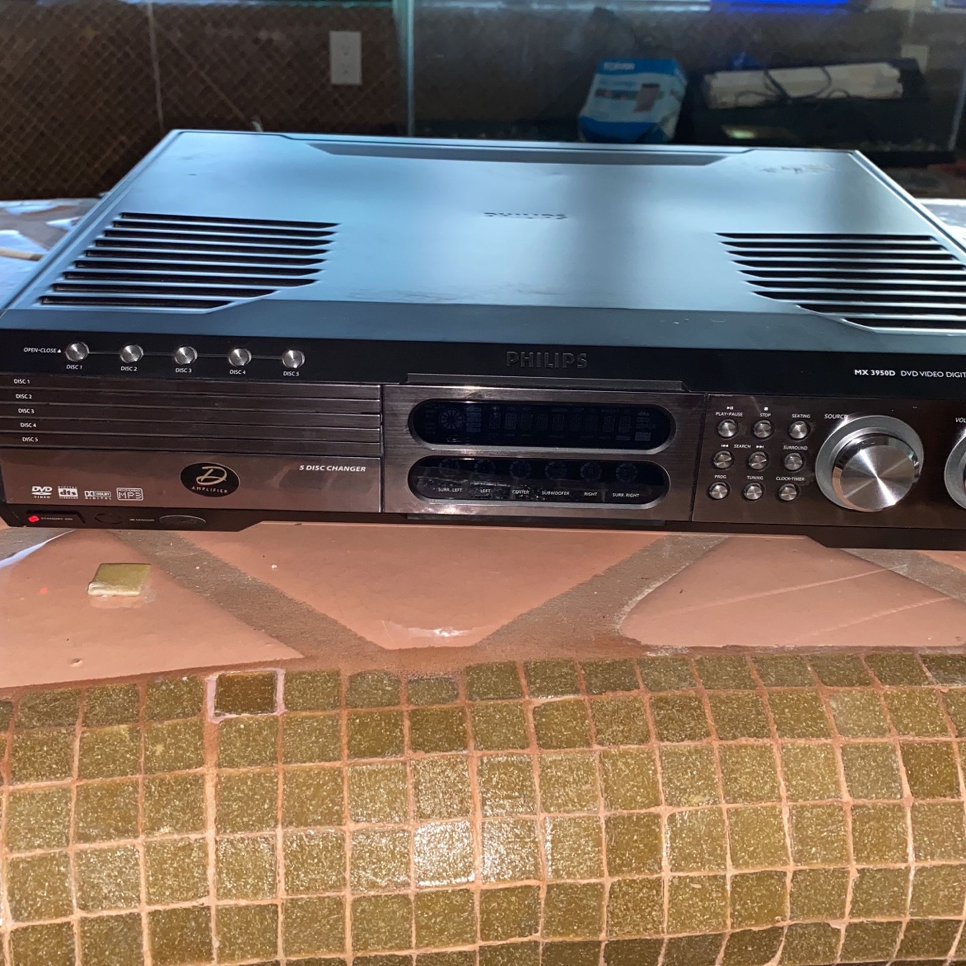 Samsung MX 3950D DVD Stereo With Surround Sound And 2 Samsung Speakers ...