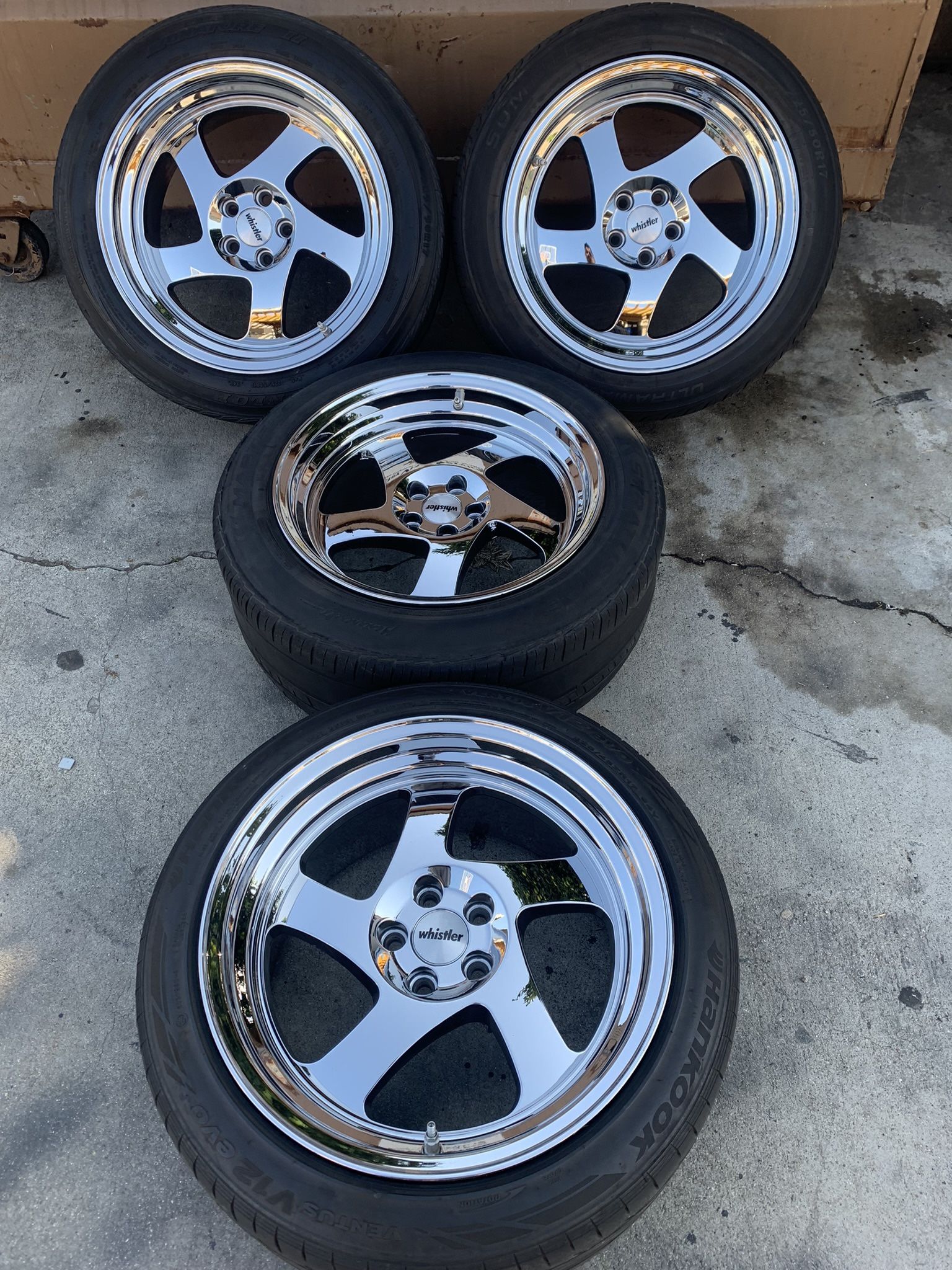 17” Whistler Racing Rims for Sale in Montebello, CA - OfferUp