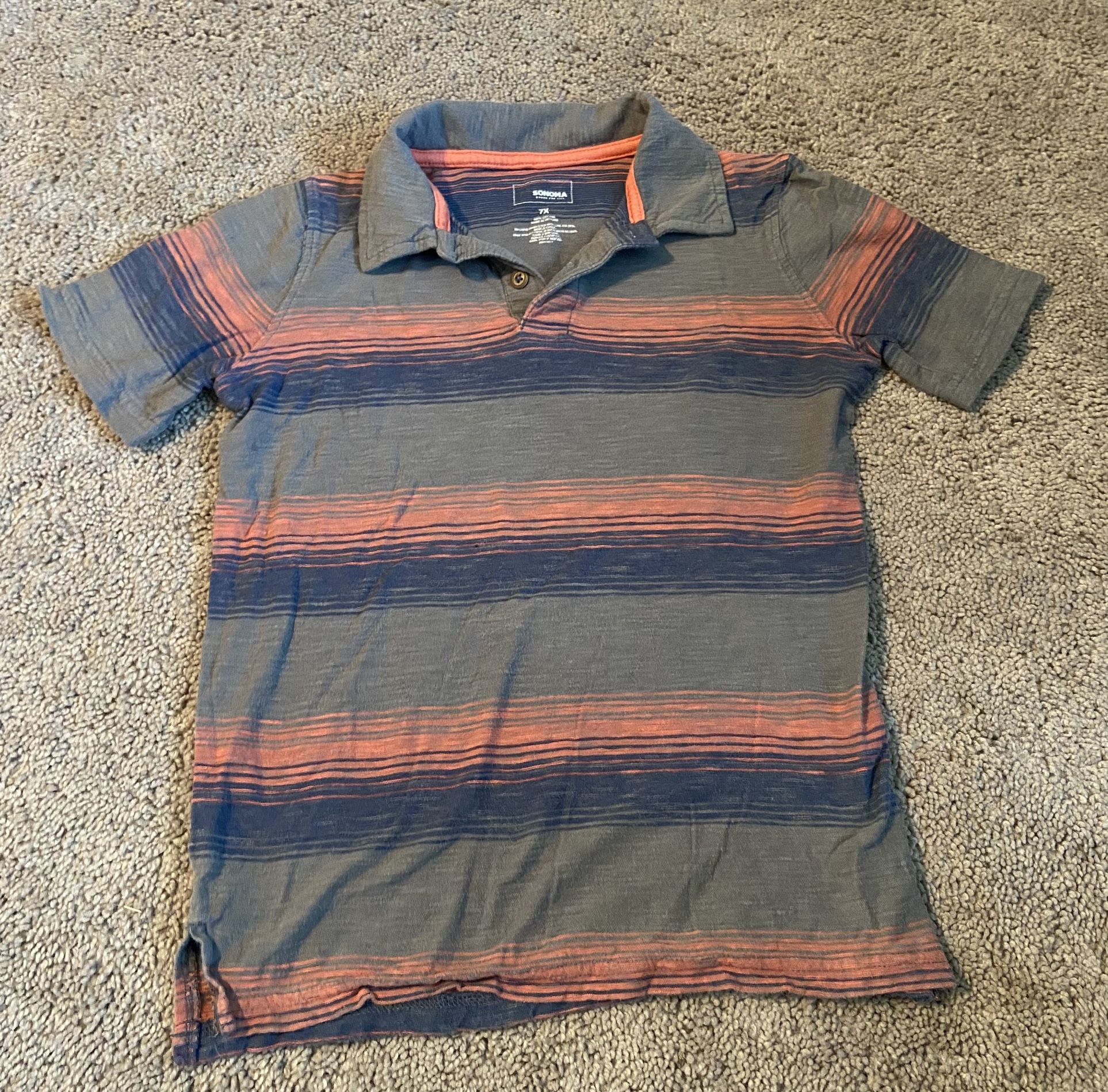 Boys Sonoma sz 7x short sleeve collar shirt for Sale in Ravenna, OH ...