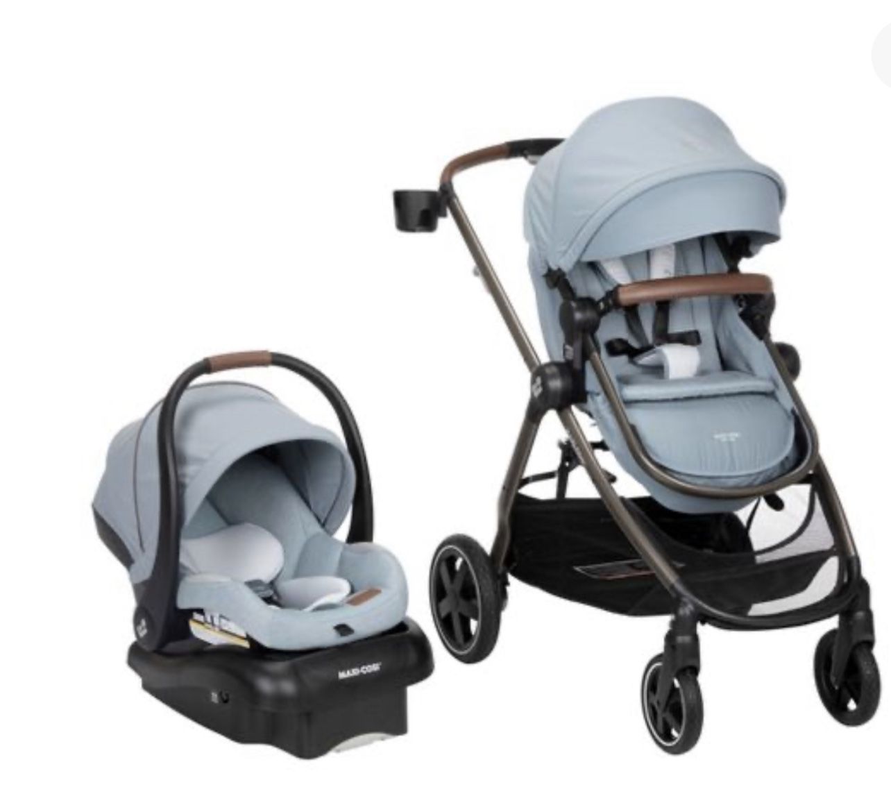 Maxi Cosi Zelia Luxe, Travel System, Stroller, Car Seat, Car Seat Base ...