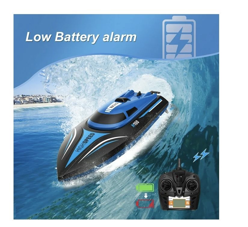 Remote Control Helicopter 4DRC S3 RC Boat With LED Light, 30+ Mins ...