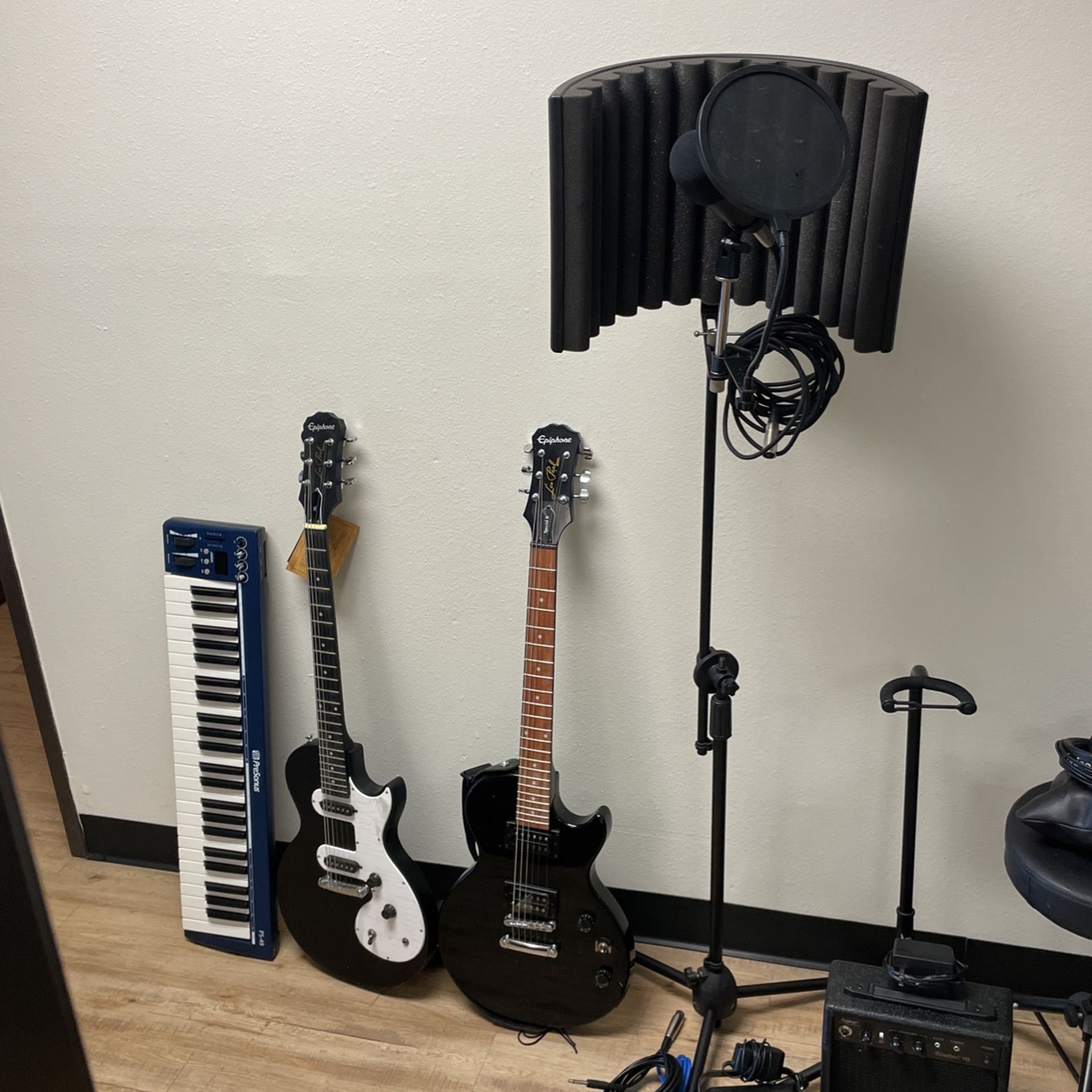 Set Of Musical Instruments. Personus. Epiphone. Guitars. for Sale in ...