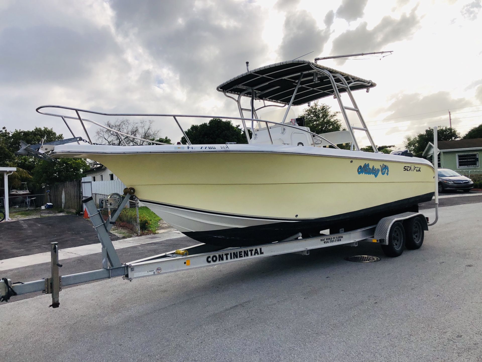 2005 SeaFox 26’ Twins 175 Mercury OptiMax 2007 With 290 Hours. Like New ...