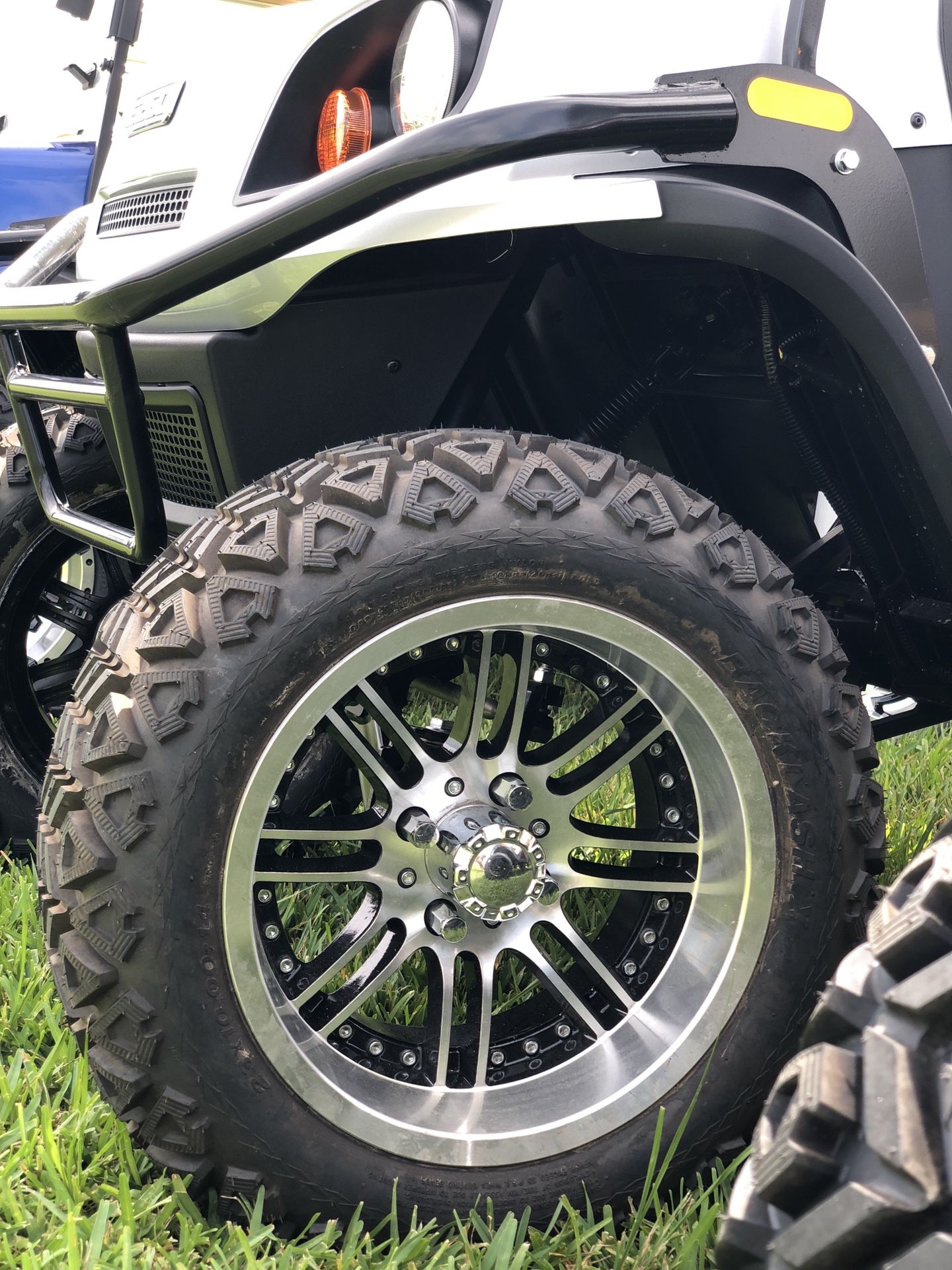 Factory refurbished EZGO EXPRESS S4 lifted 4 seat golf cart for Sale in ...