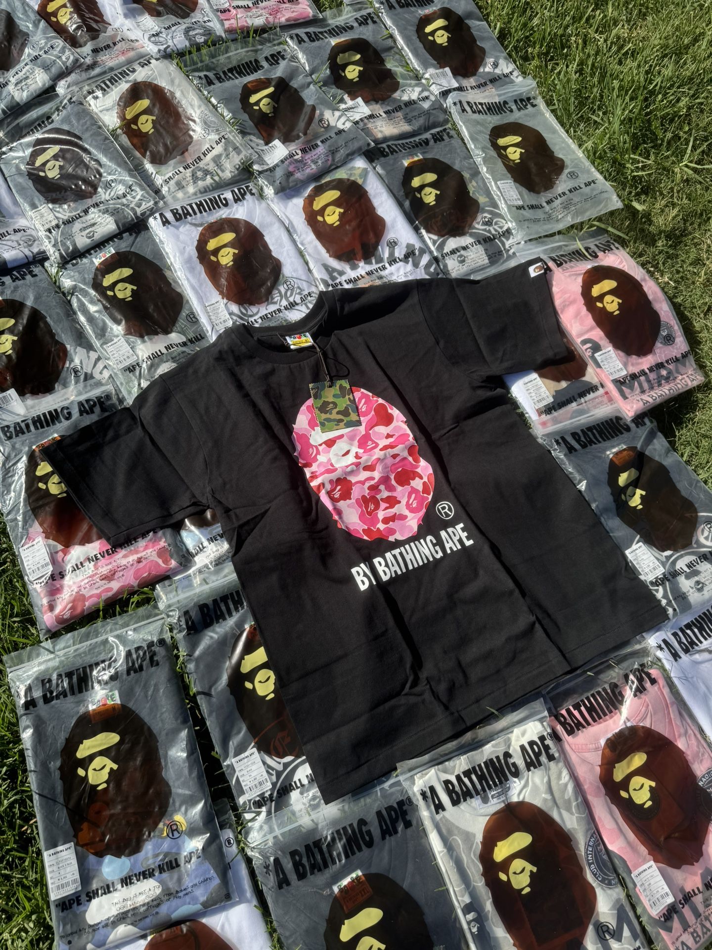 Bape Shirts All Sizes Medium - 2 Xlarge for Sale in San Bernardino, CA ...