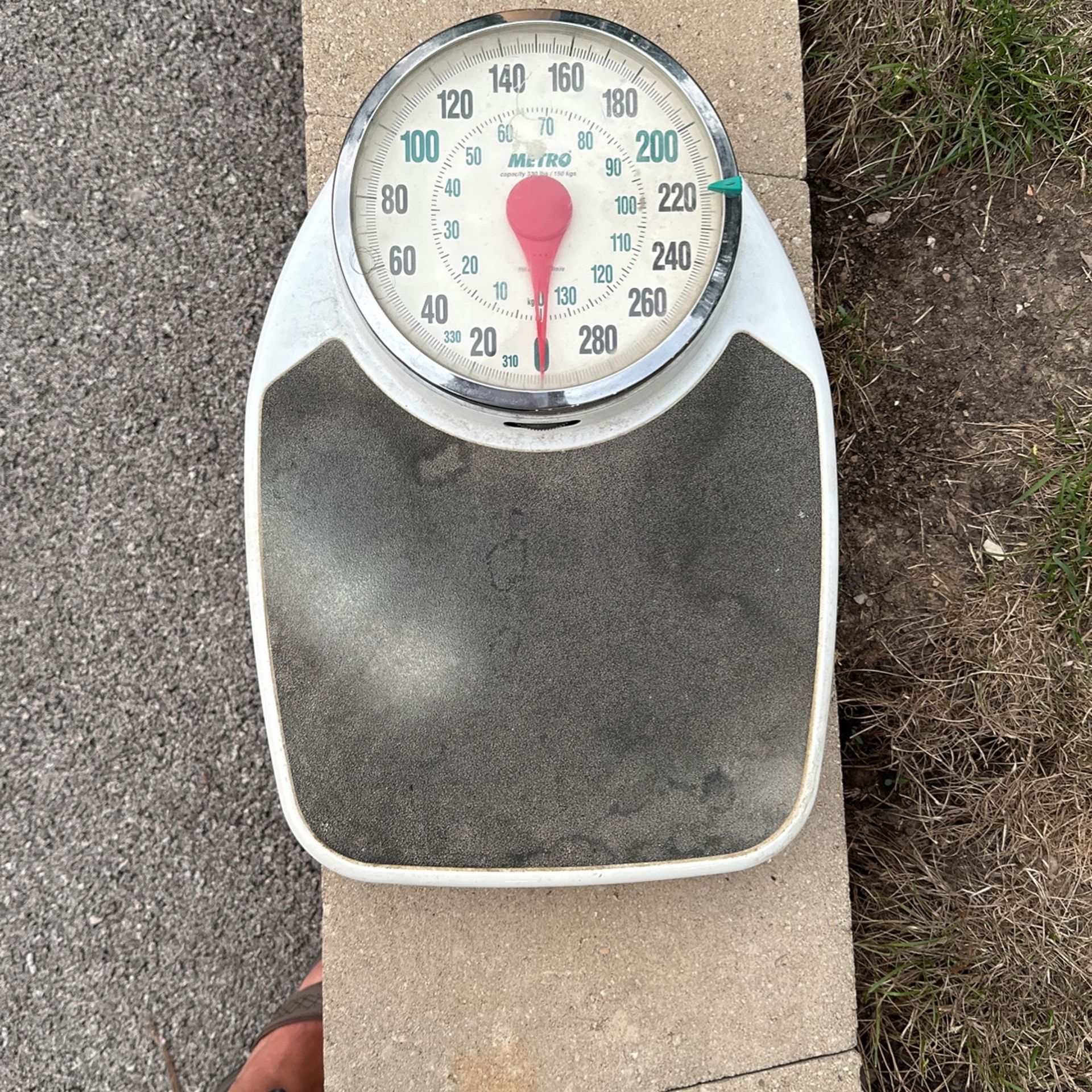 Pending Pickup *FREE* Non Led No Wifi Old School Scale for Sale in ...