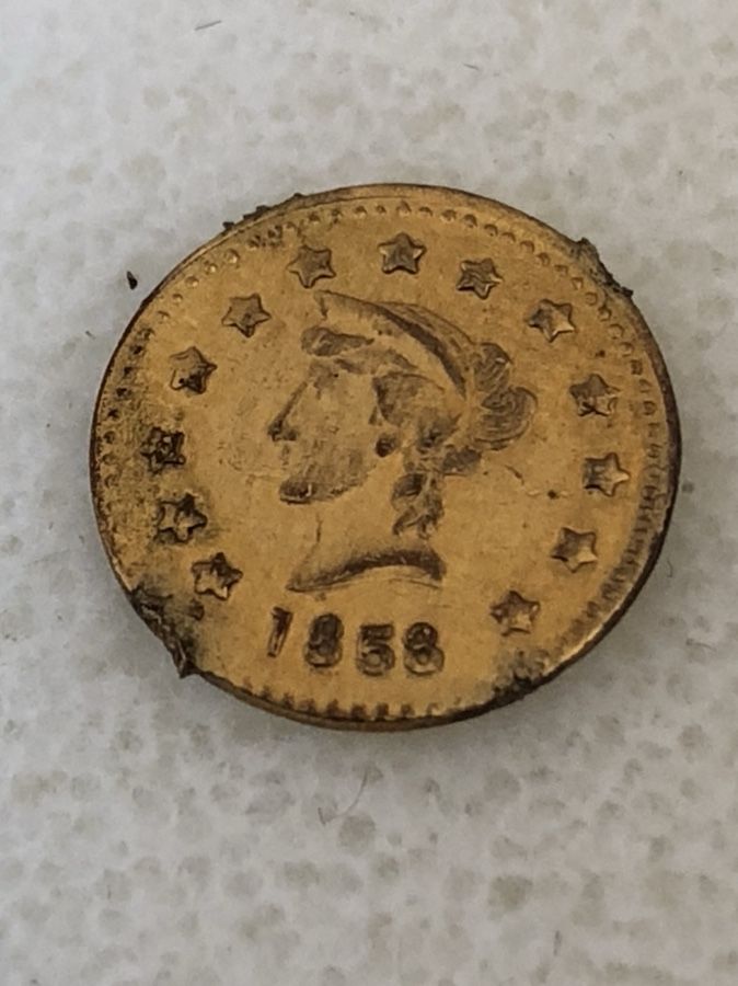 1858 California Gold coin for Sale in Fresno, CA - OfferUp