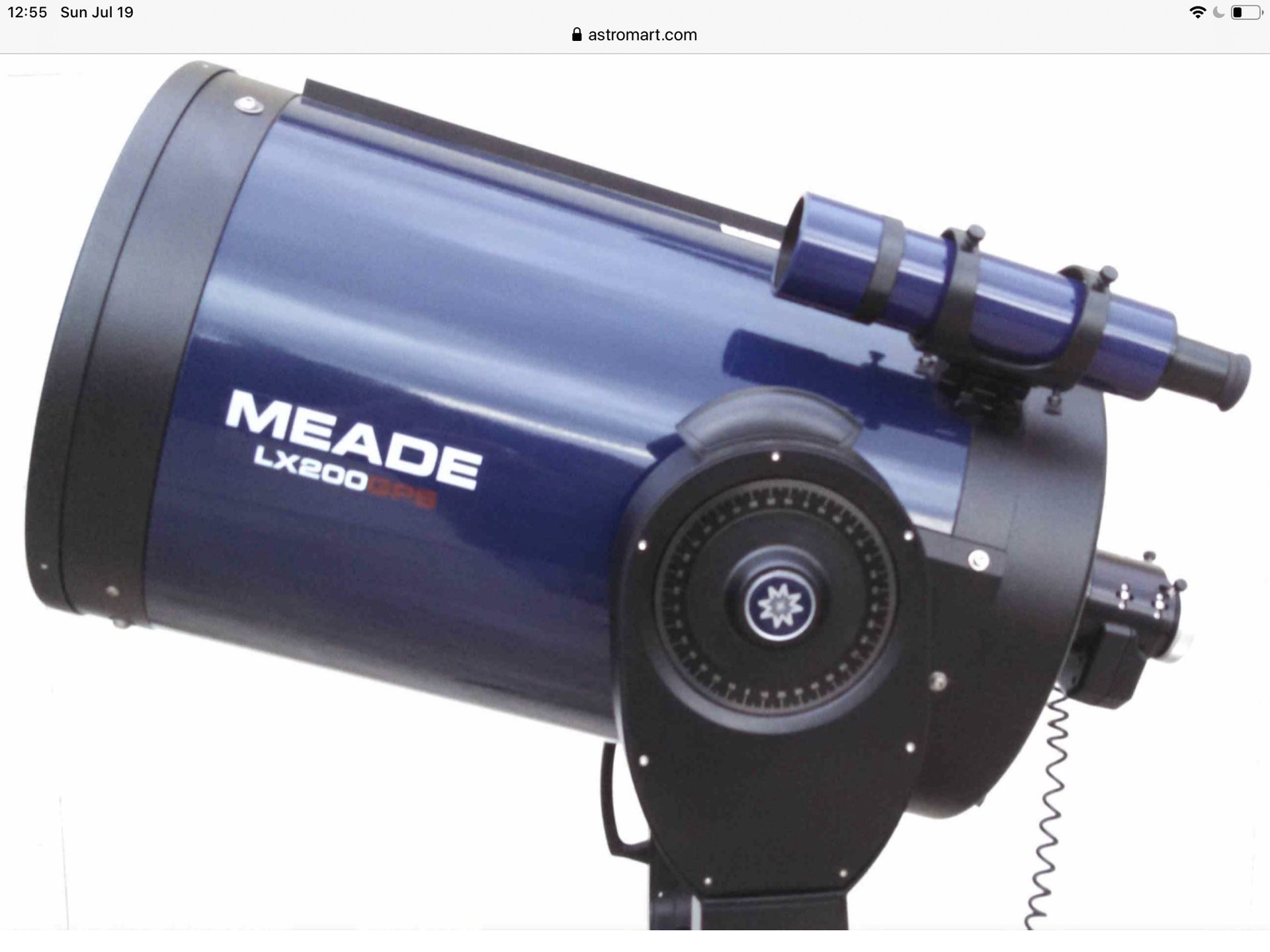 Meade LX200-GPS-SMT- 12 inch Telescope for Sale in North Las Vegas, NV - OfferUp