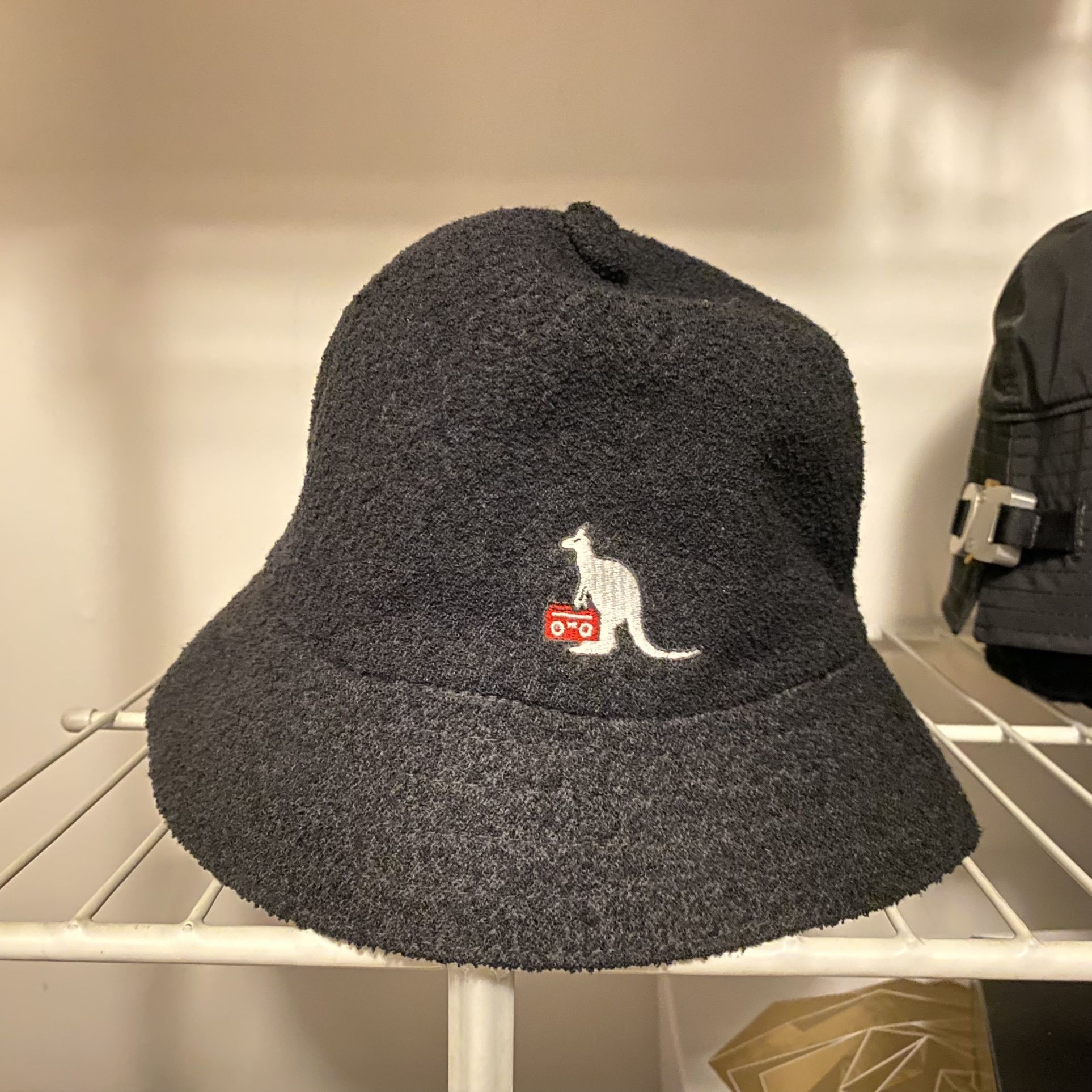 Wearing Kangol Bucket Hat